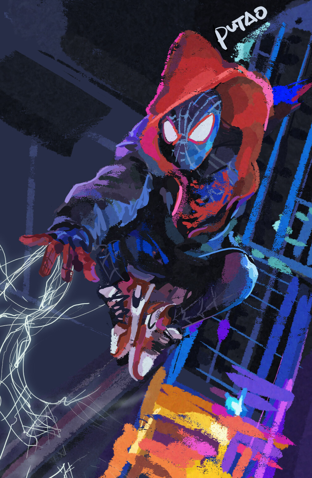 ArtStation - trainning spiderverse
