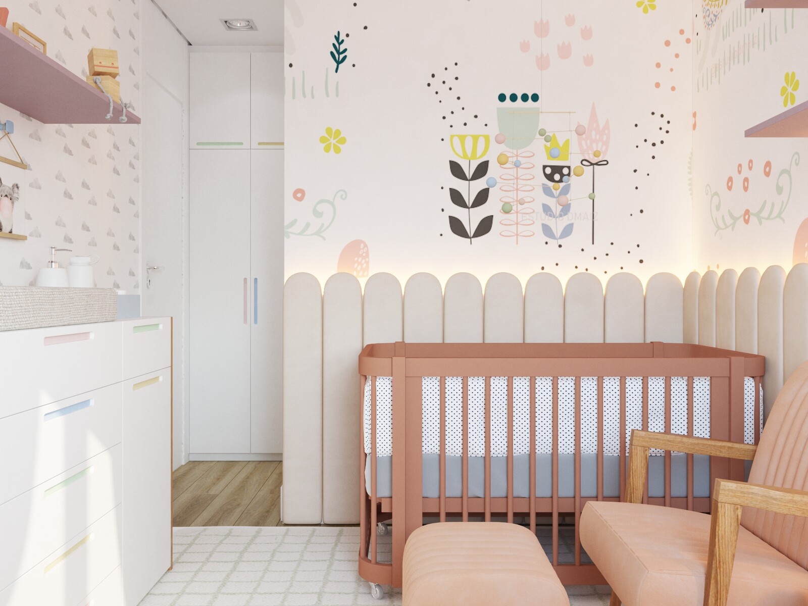 Naassom Vaz - Quarto de Bebê| Baby`s Room