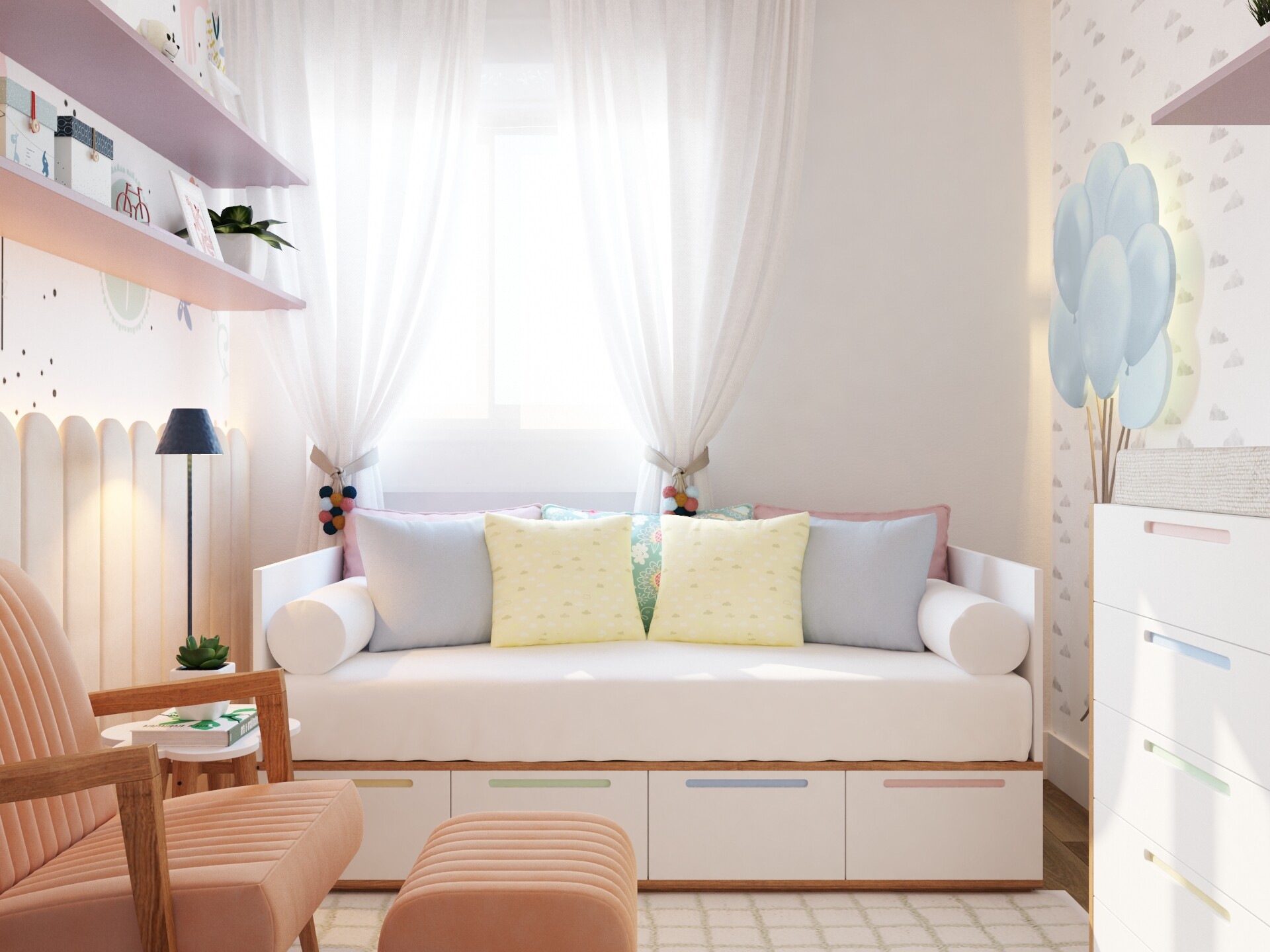 Naassom Vaz - Quarto de Bebê| Baby`s Room