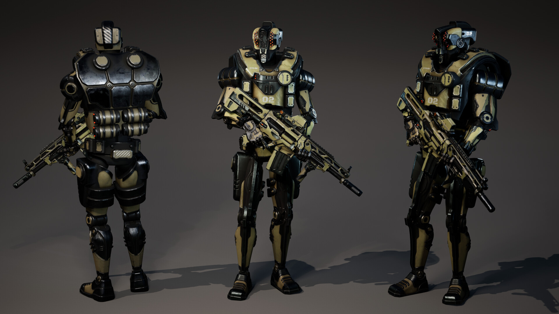 Full metal shell, Oleg Tsoy, digital (procreate), 2022 : ImaginaryRobotics