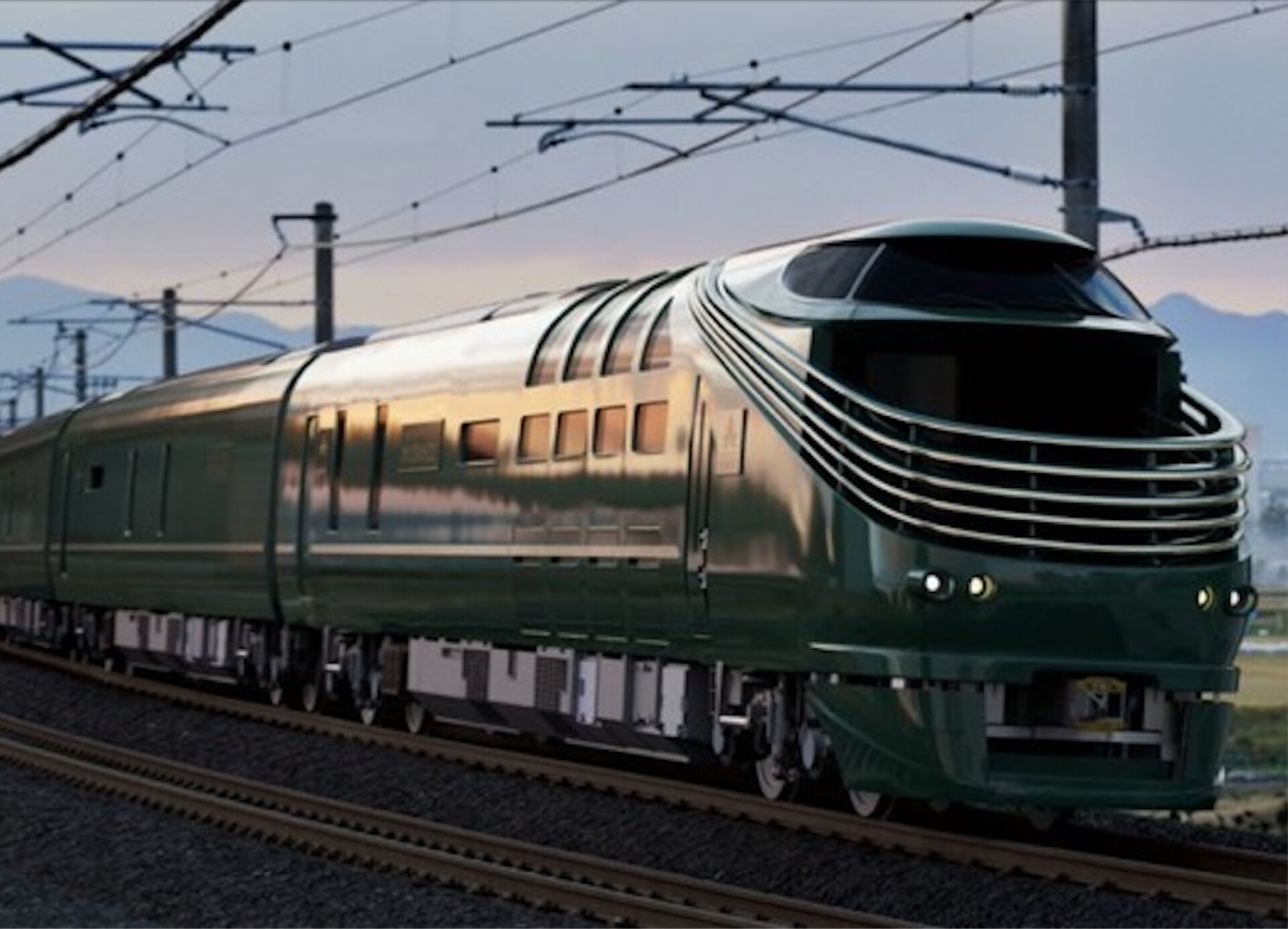 ArtStation - Sleeper train Mizukaze