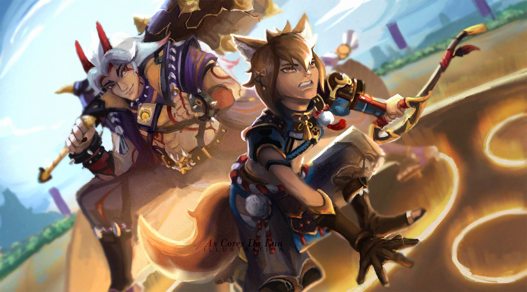 Artstation Gorou And Itto