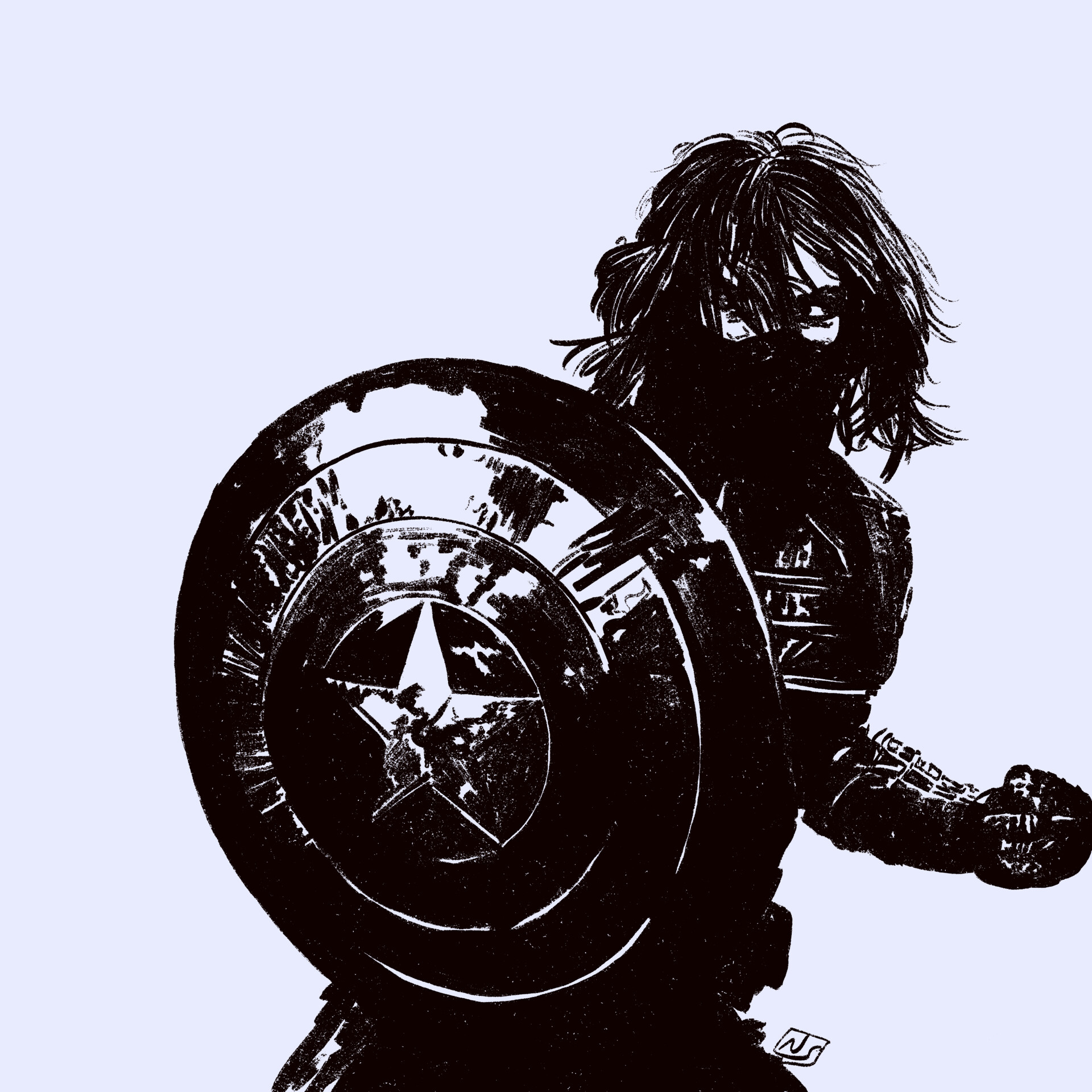 ArtStation - Winter Soldier