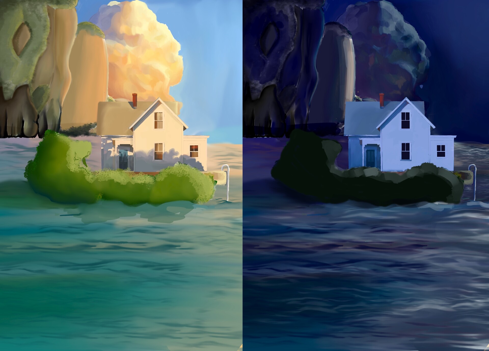 ArtStation - House in mind