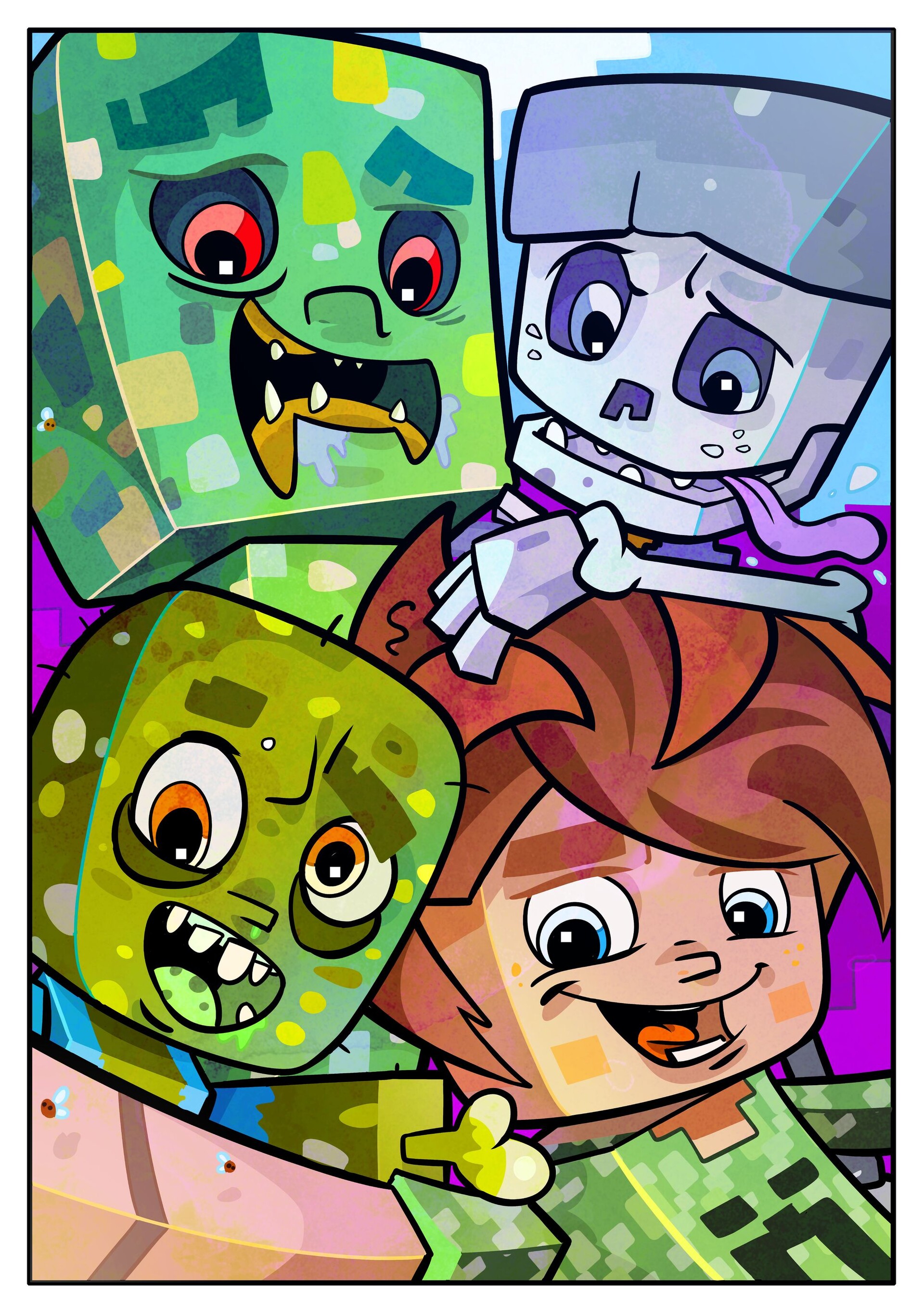 ArtStation - Minecraft Fanart