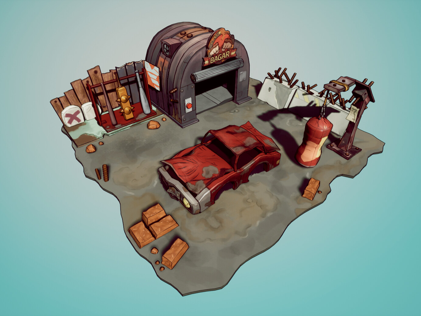 ArtStation - Garage
