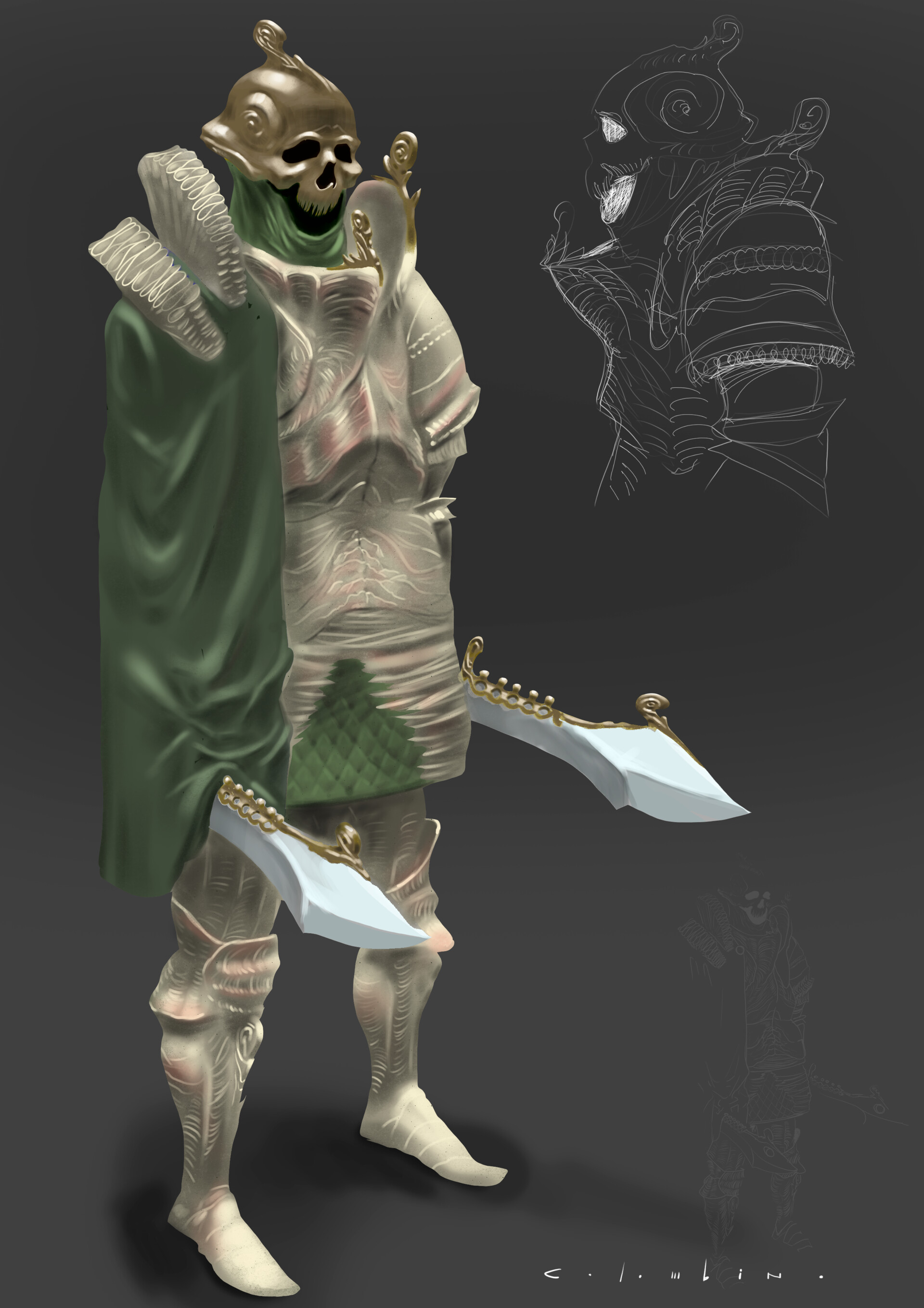 ArtStation - DarkFantasy Knight 1