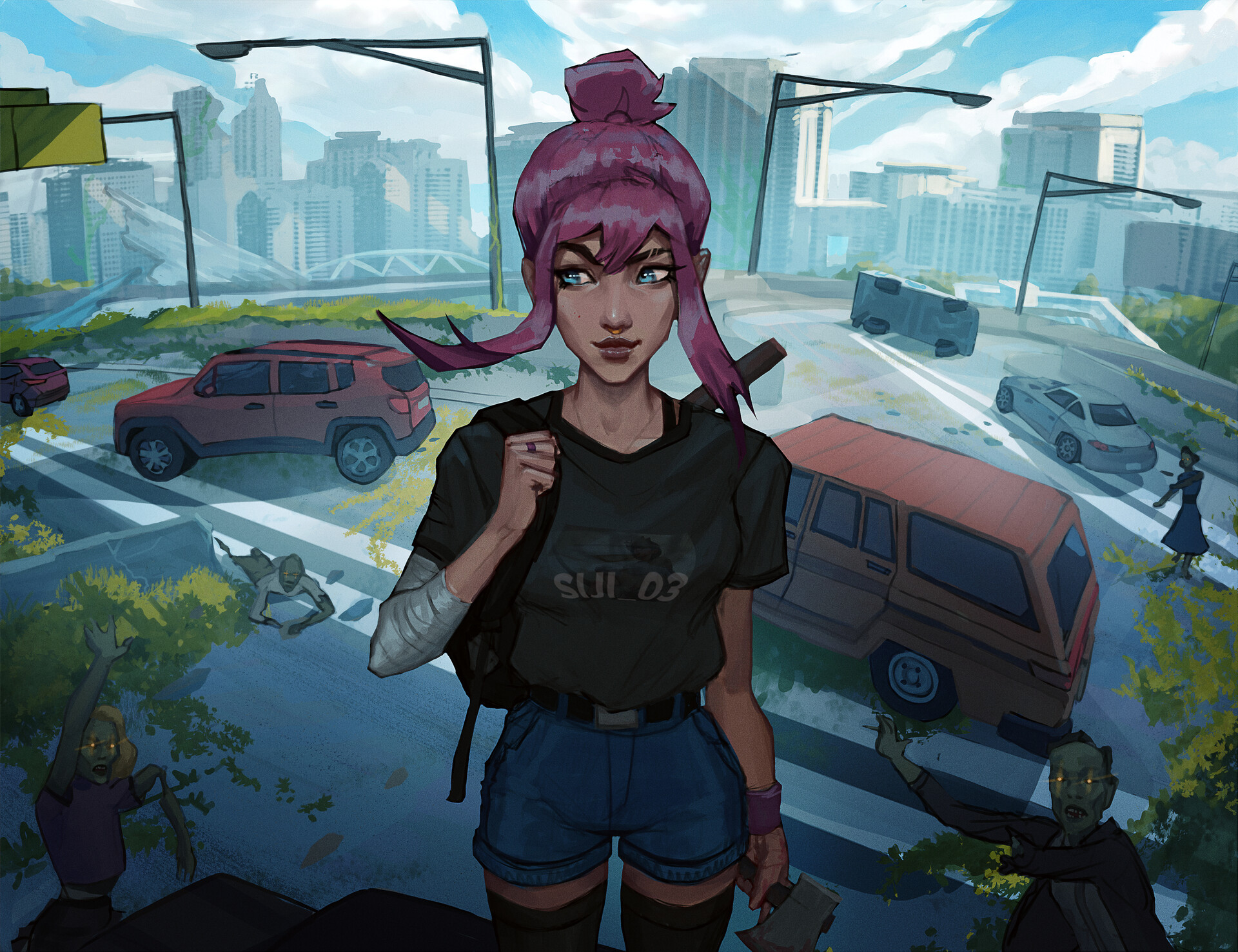 ArtStation - Zombie Apocalypse