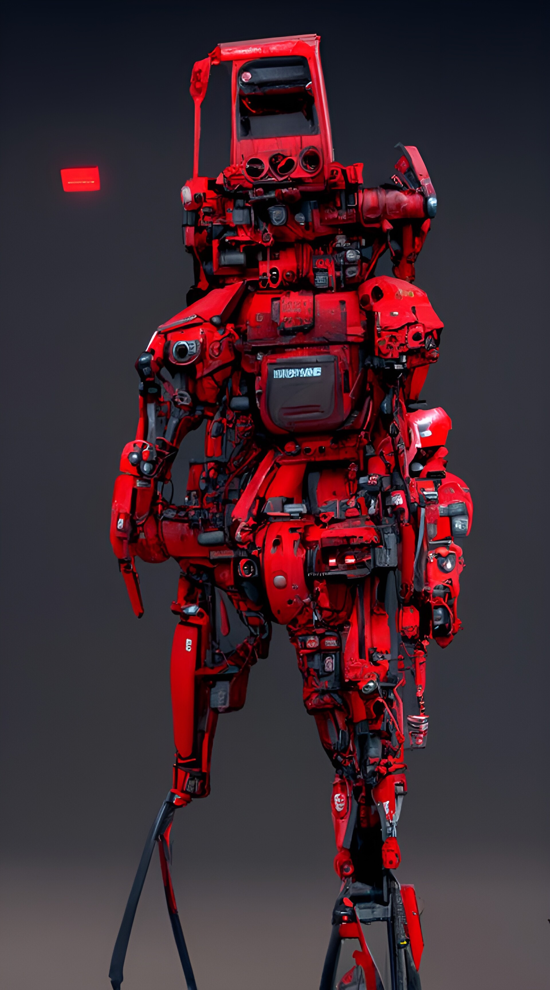 ArtStation - ALL-TERRAIN EMERGENCY RESPONSE DROID 1.0