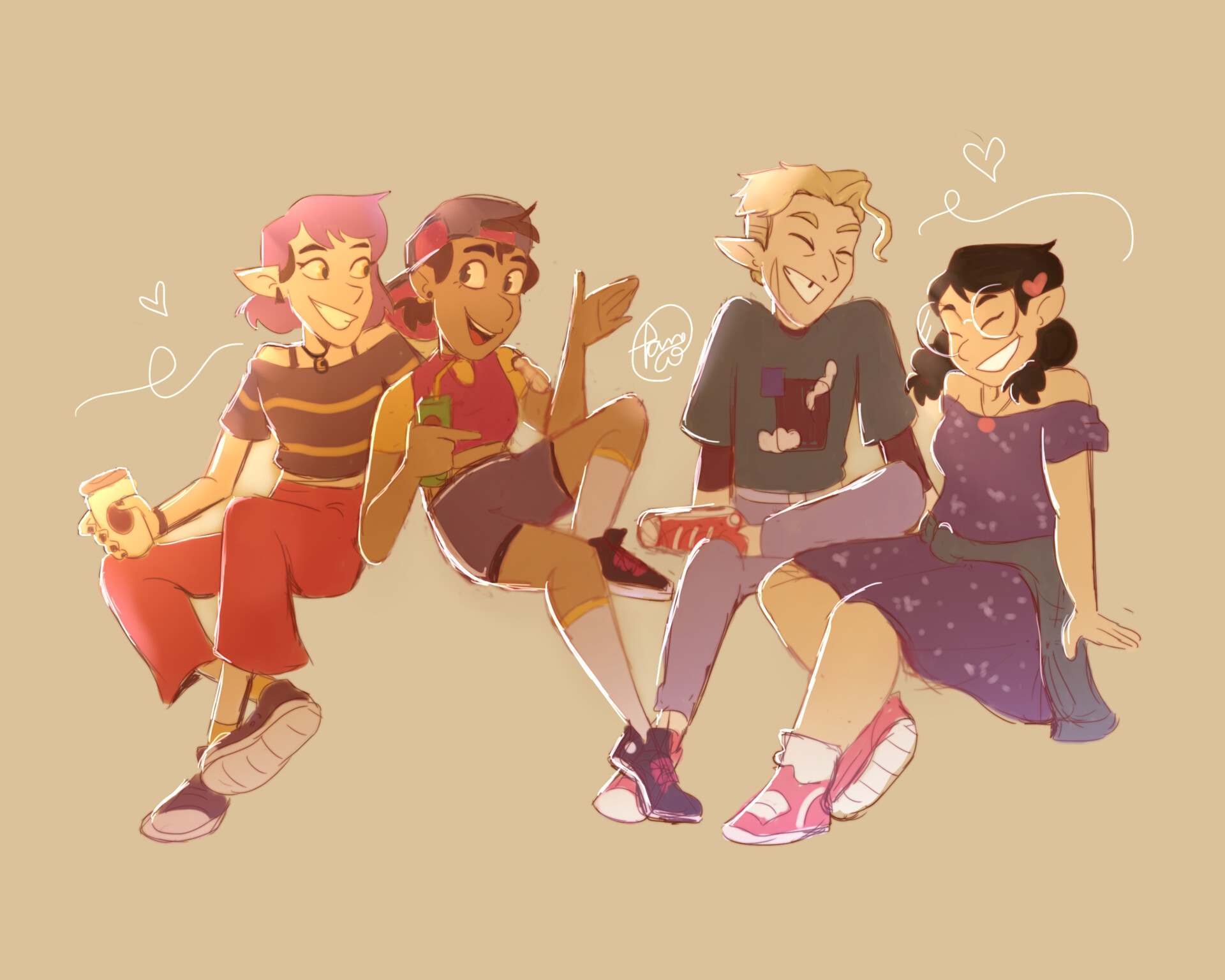 ArtStation - Friends