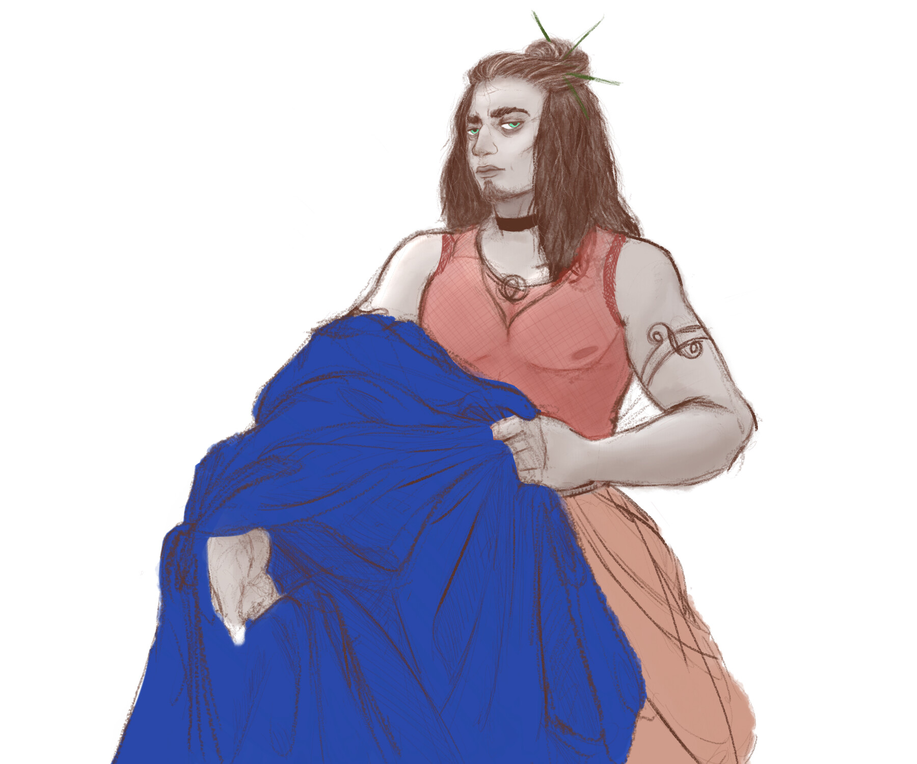 ArtStation - Unnamed Man - WIP