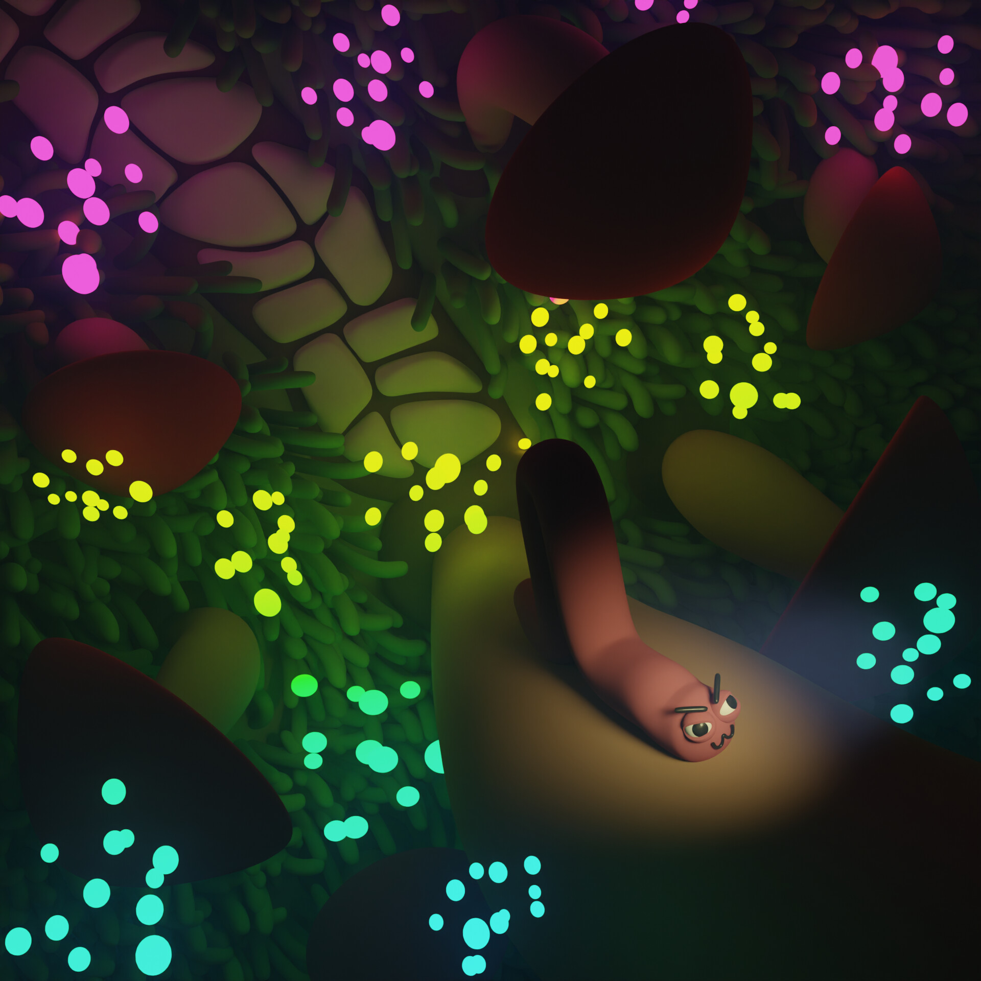 ArtStation - Climbing Worm