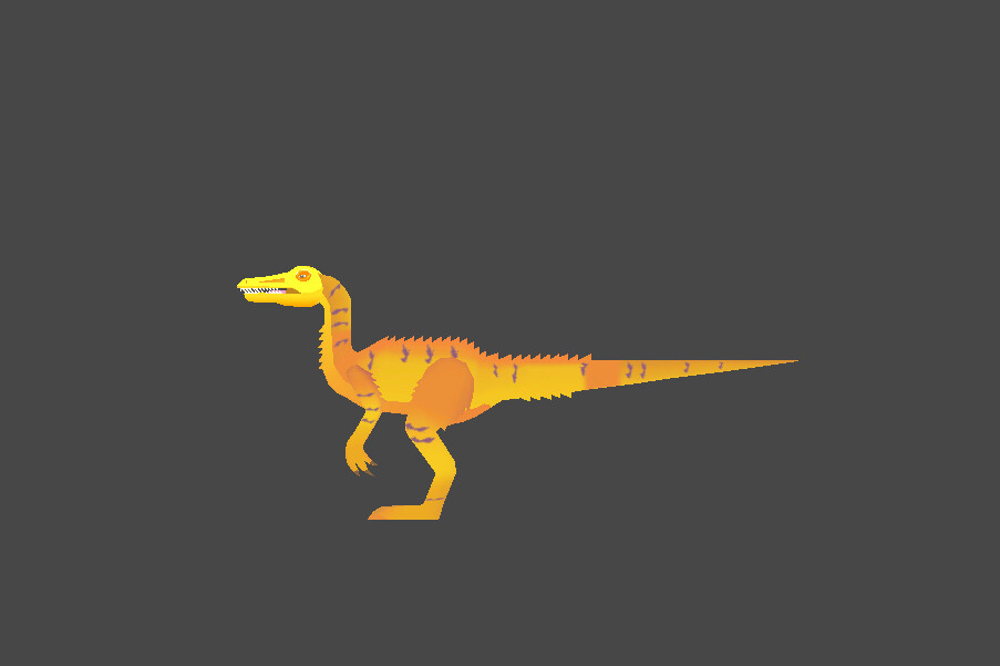 ArtStation - 3D Dino - Compsognathus