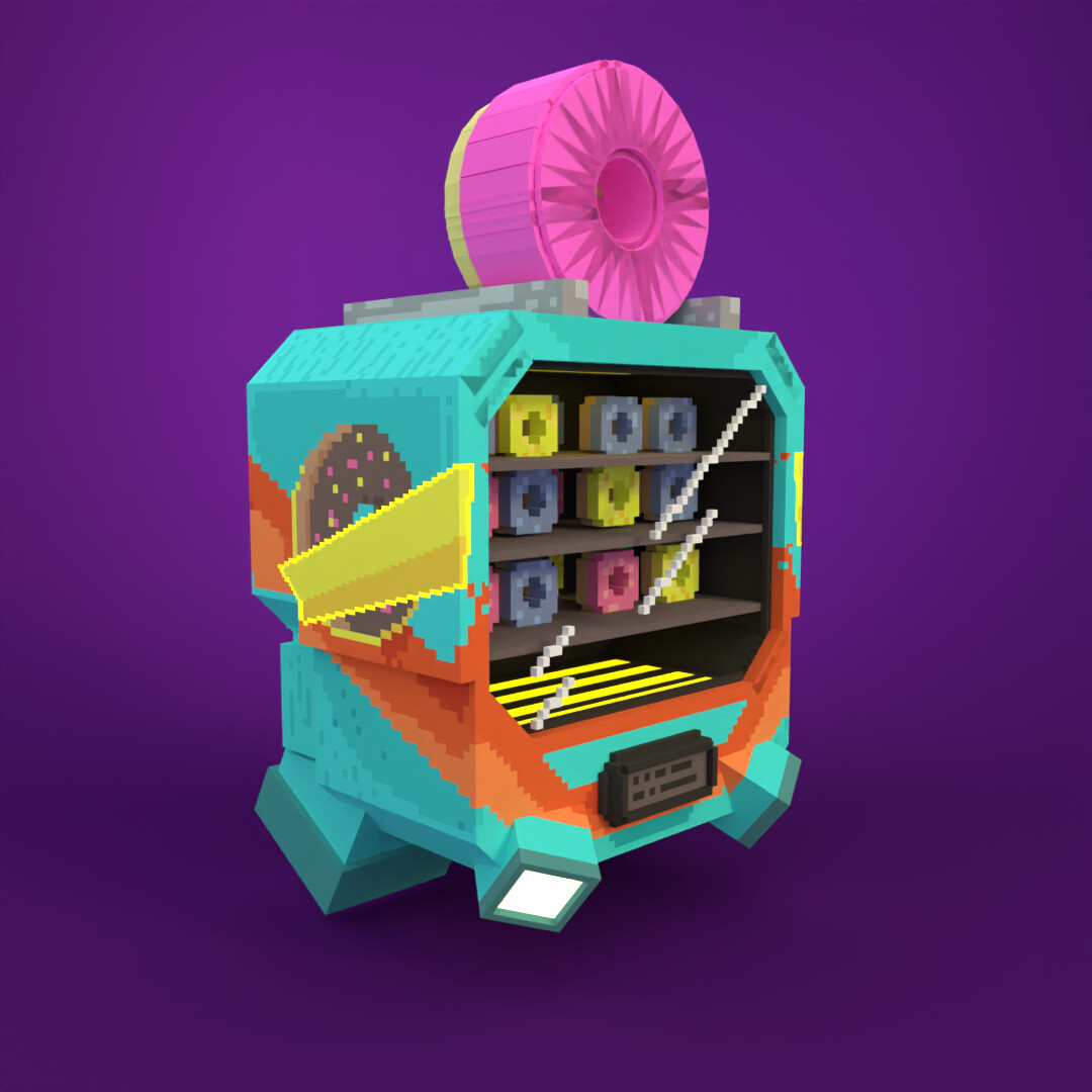 ArtStation - Donut Machine
