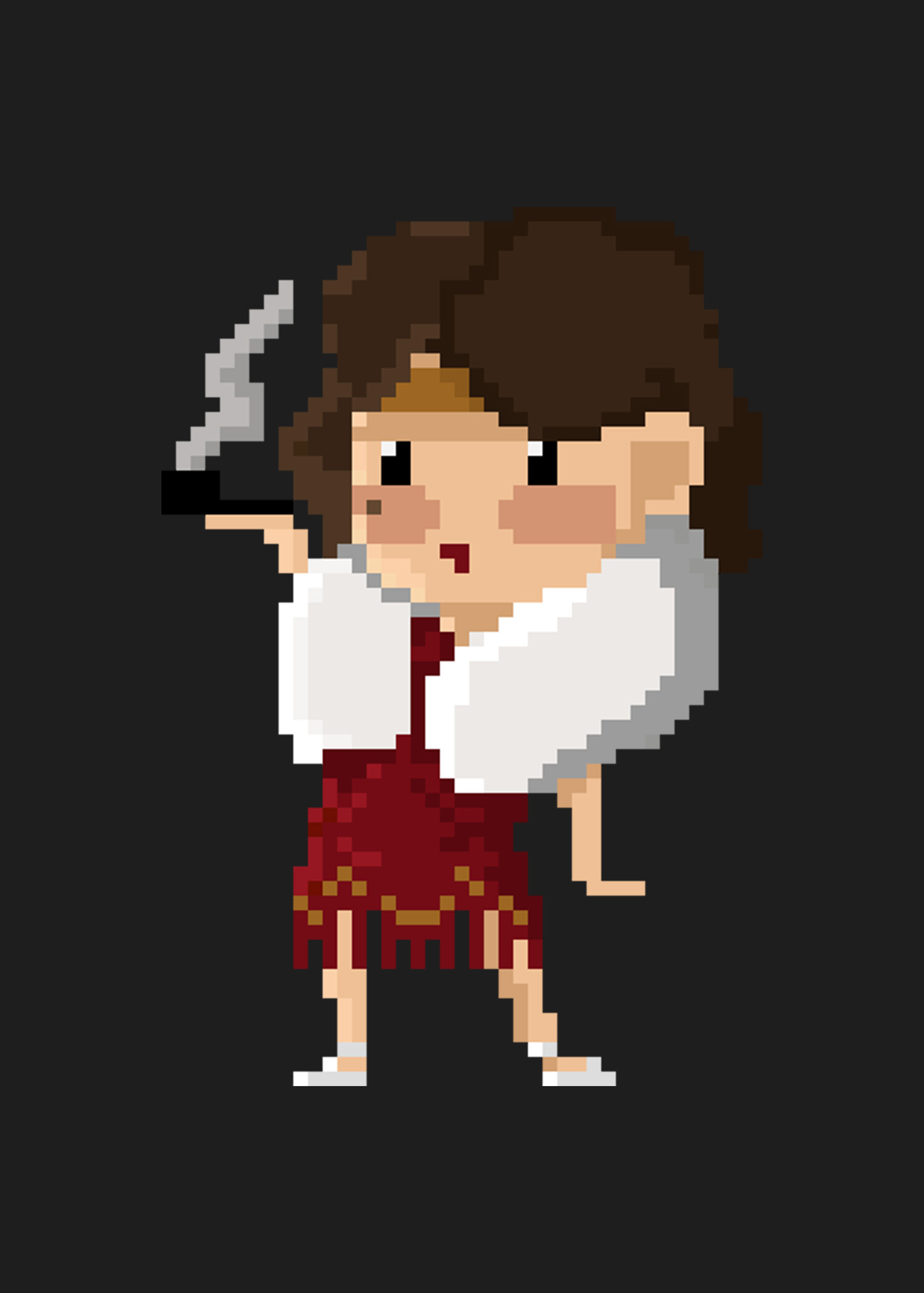 Sophie Awege - Pixel Art - Villain Character Design