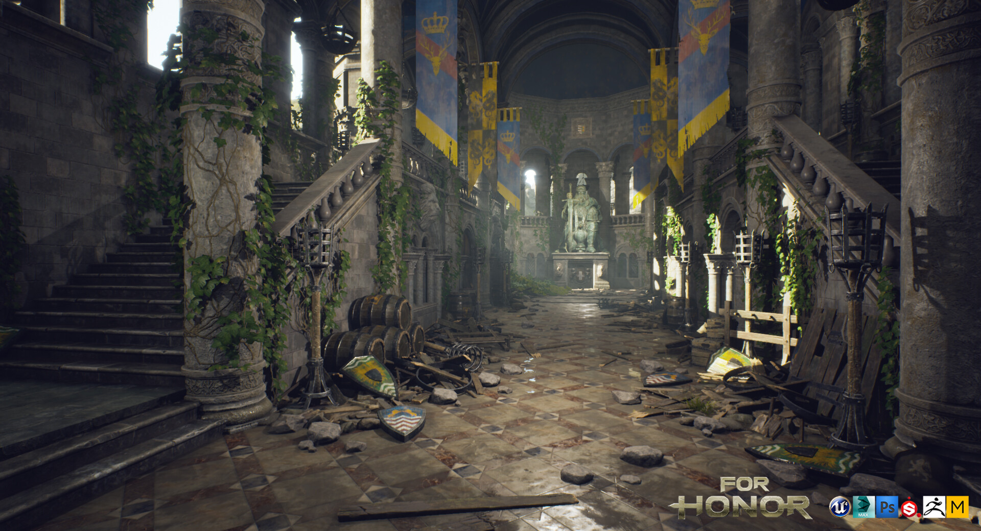 ArtStation - FORHONOR Cathedral Fan Art