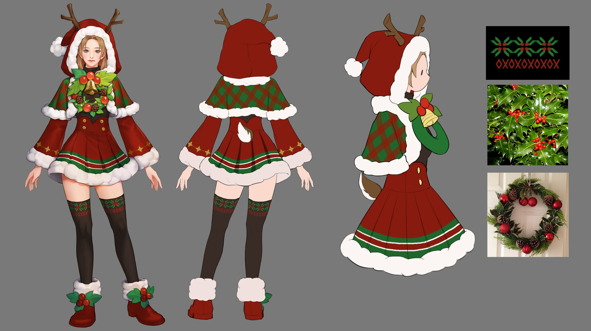 ArtStation - 2021 Christmas Costume