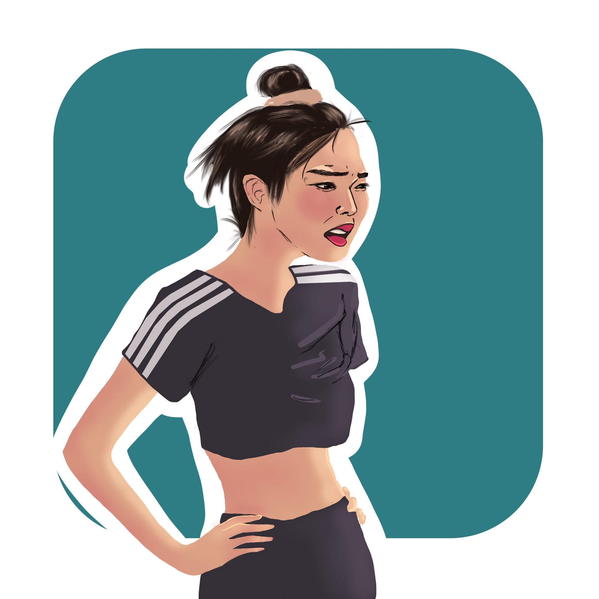 ArtStation - kim jennie BP