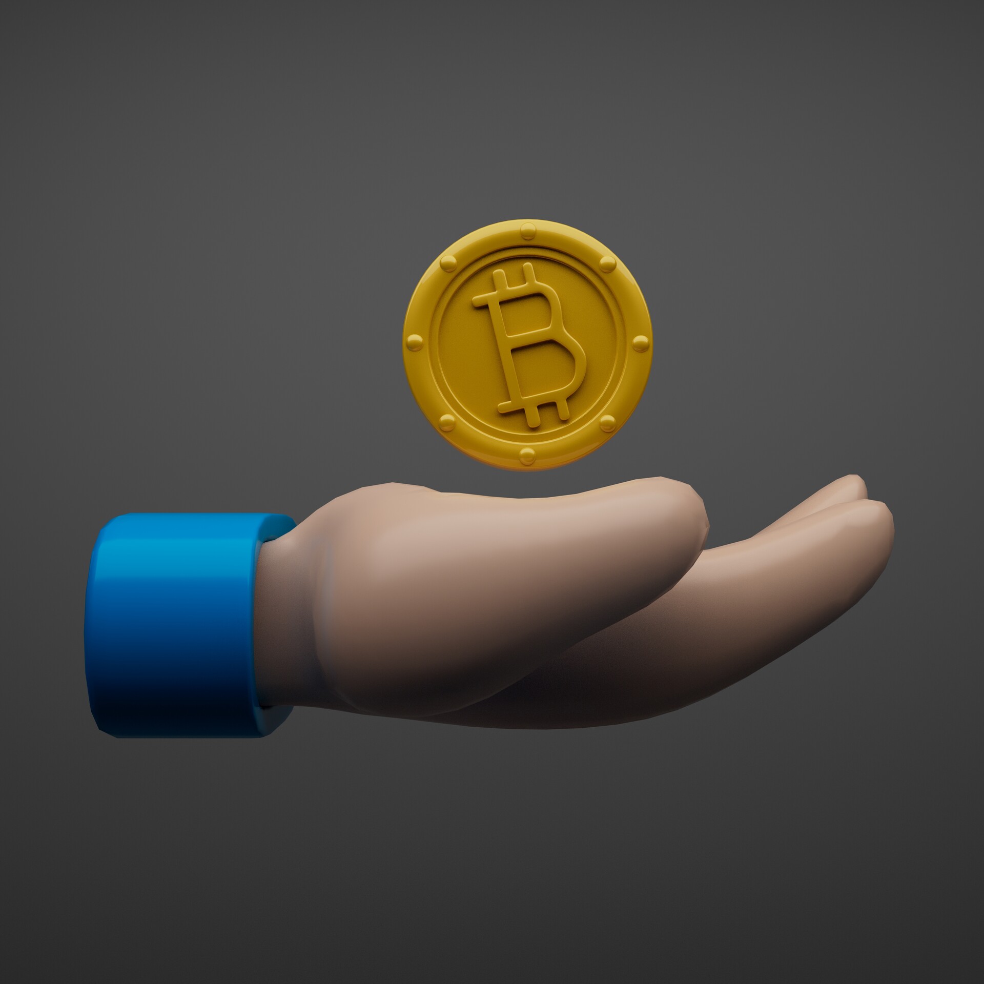 ArtStation - bitcoin animation