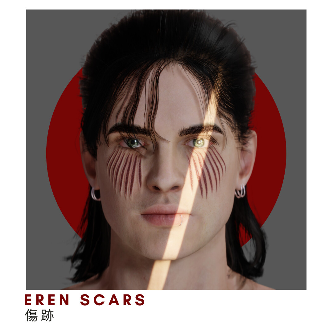 ArtStation - Eren scars