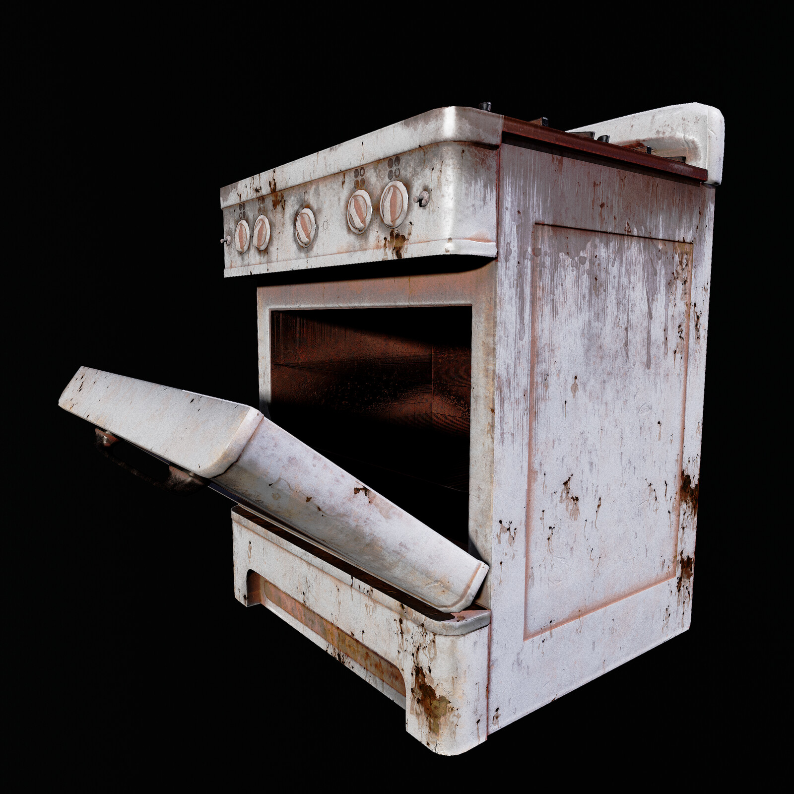 Ayushman Dwivedi - Vintage Old Rusty Oven