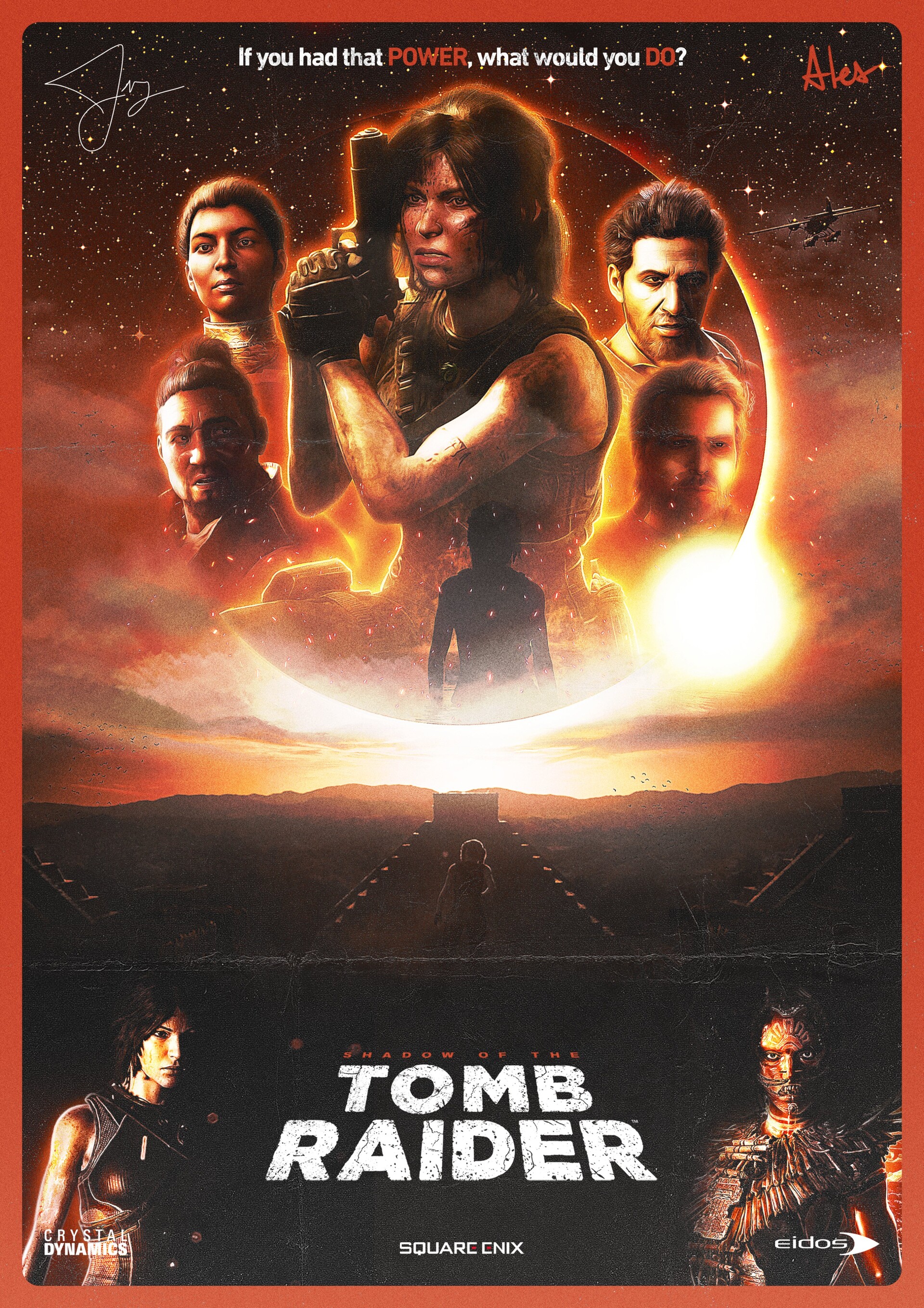 ArtStation - Shadow of the Tomb Raider: Reimagined Poster