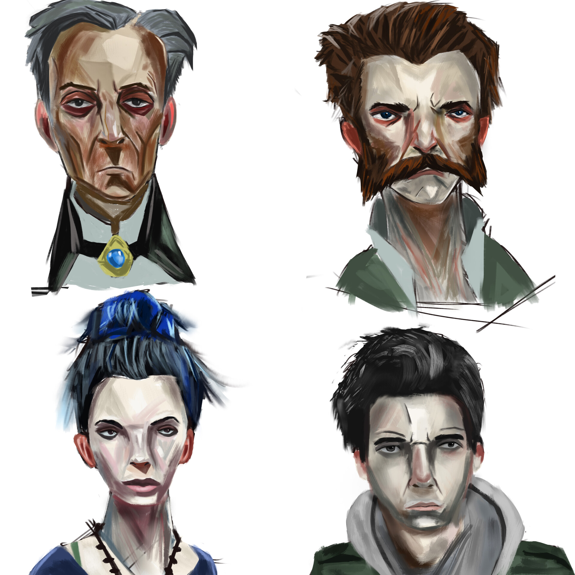 ArtStation - Faces Study_2