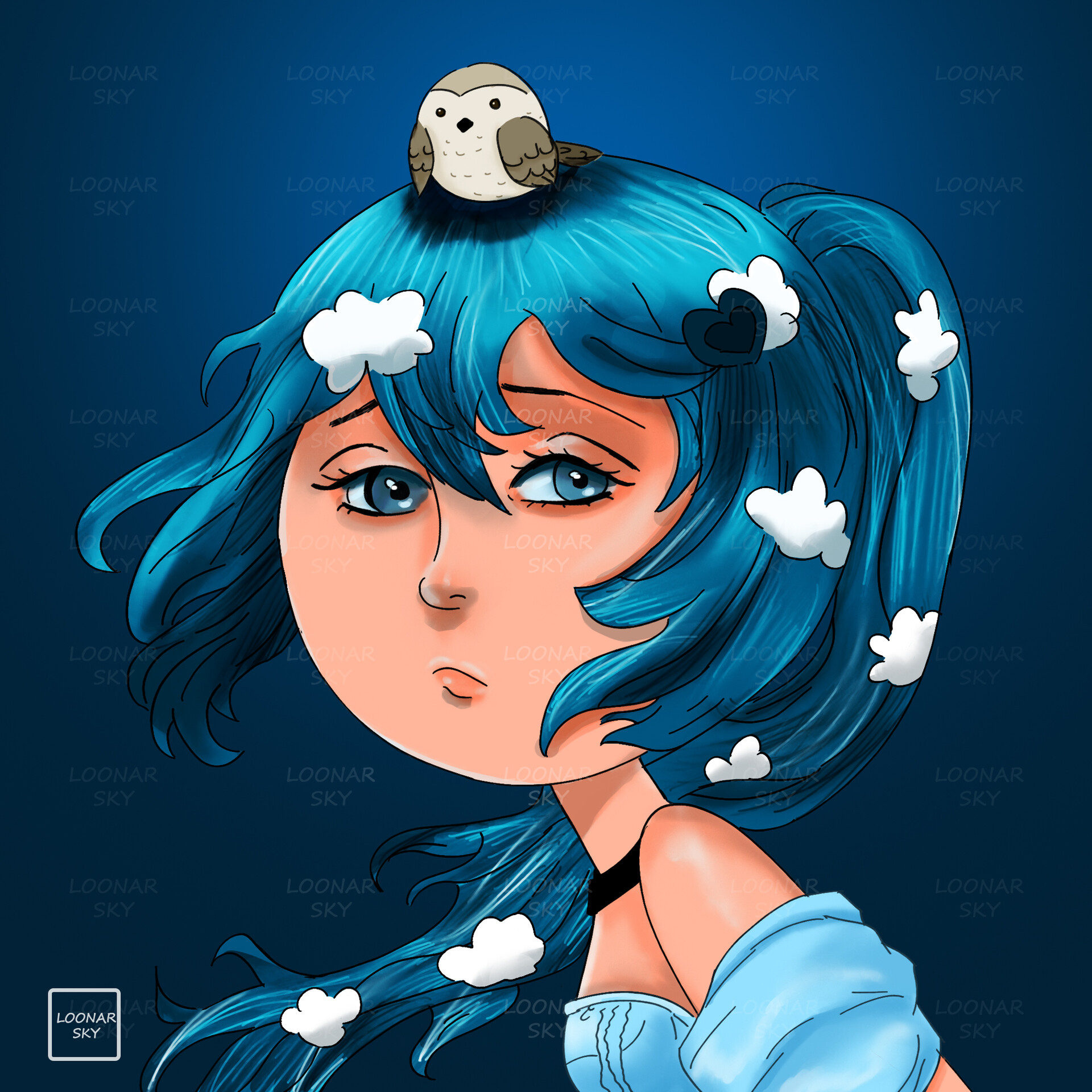 ArtStation - Painting of cloud