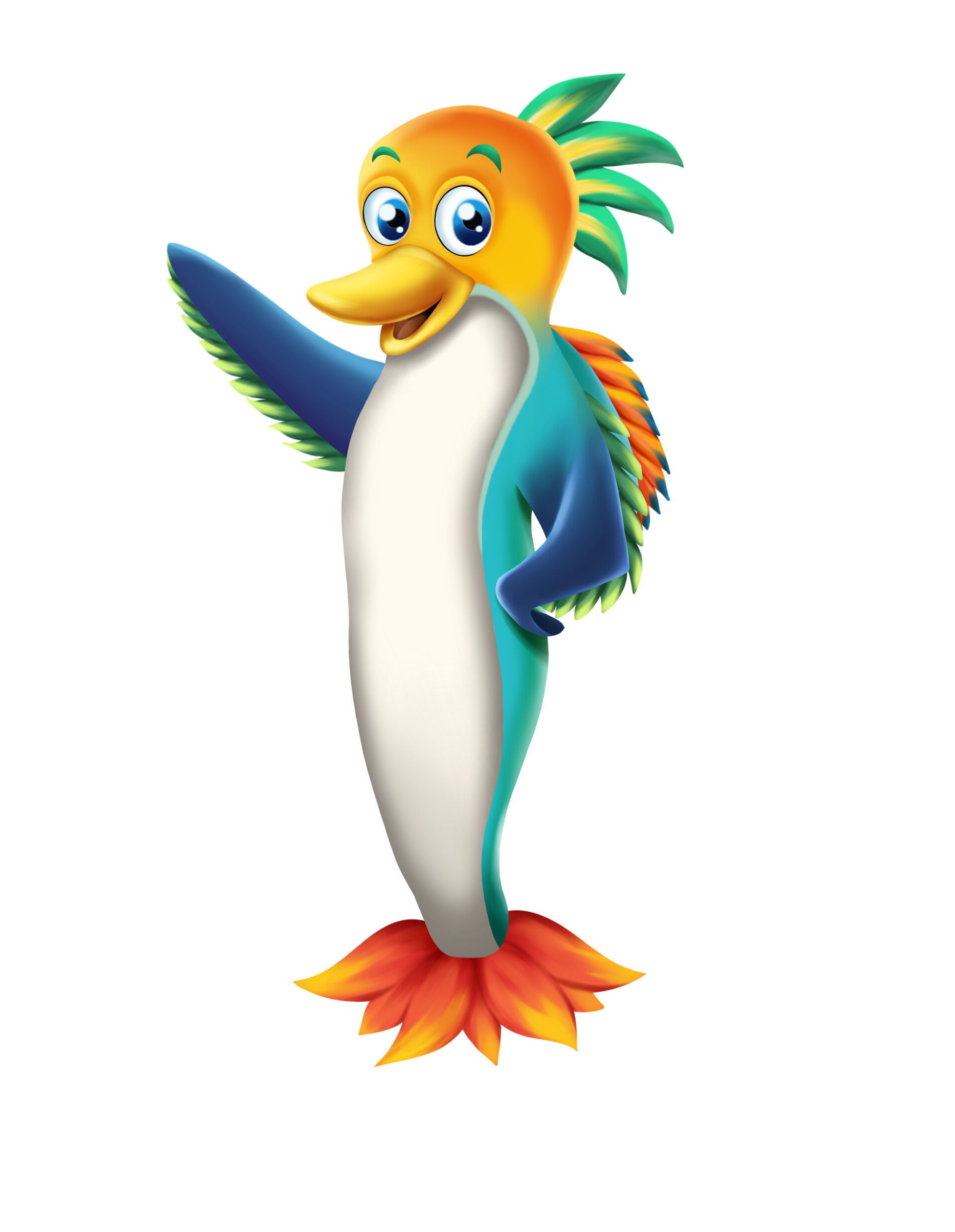 ArtStation - Duckfish Character