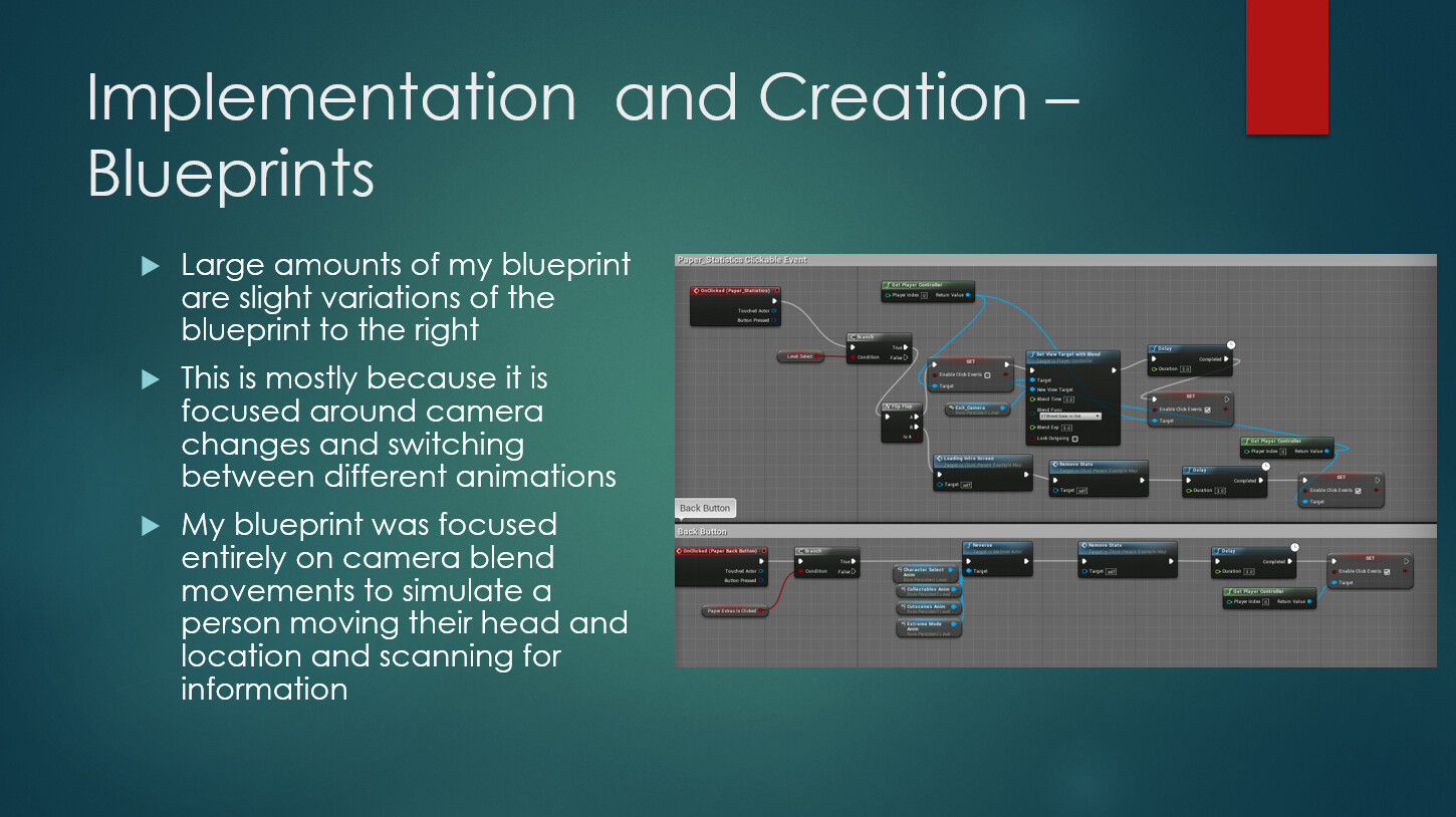 Connor Hatton-Holt - Final Product Menu System Presentation and Further ...