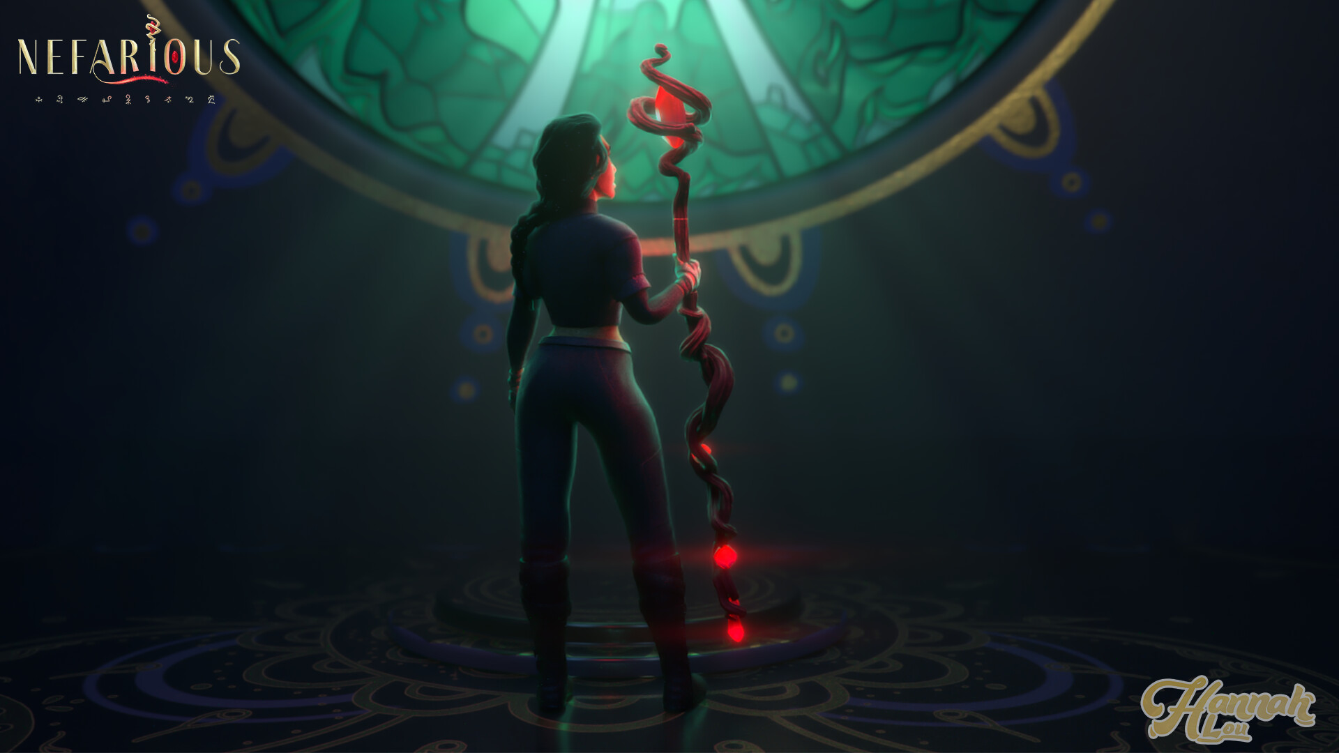 Hannah Parslow - Nefarious | Deidamia, The Staff of Destruction