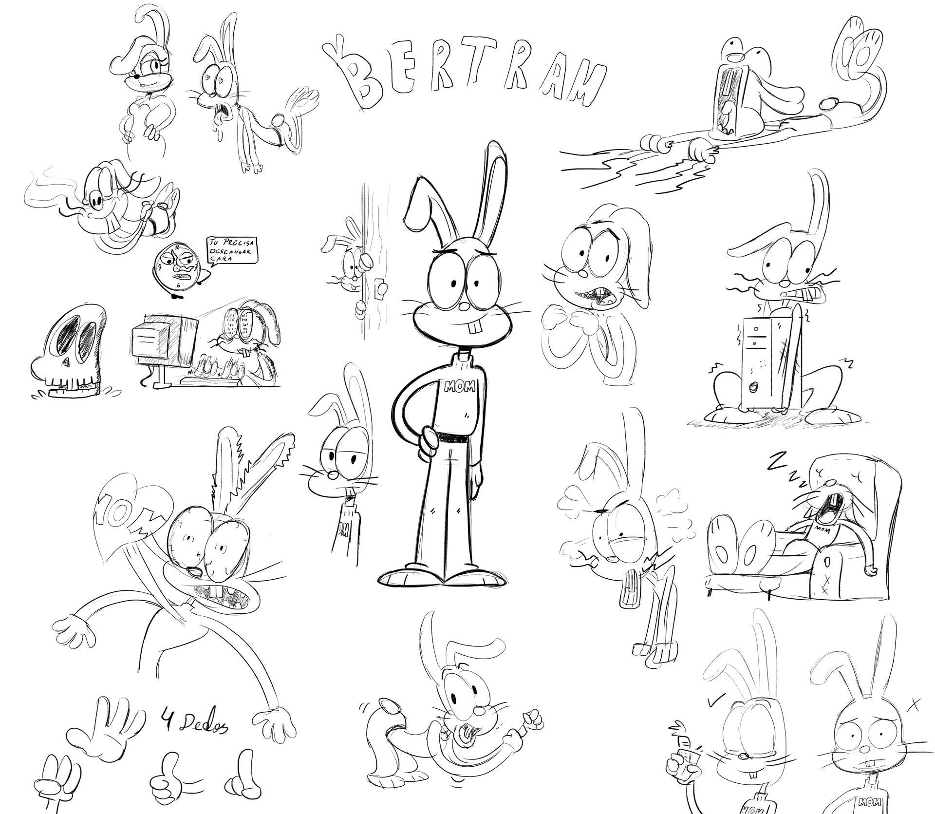 ArtStation - Character Design: Ward and Bertram