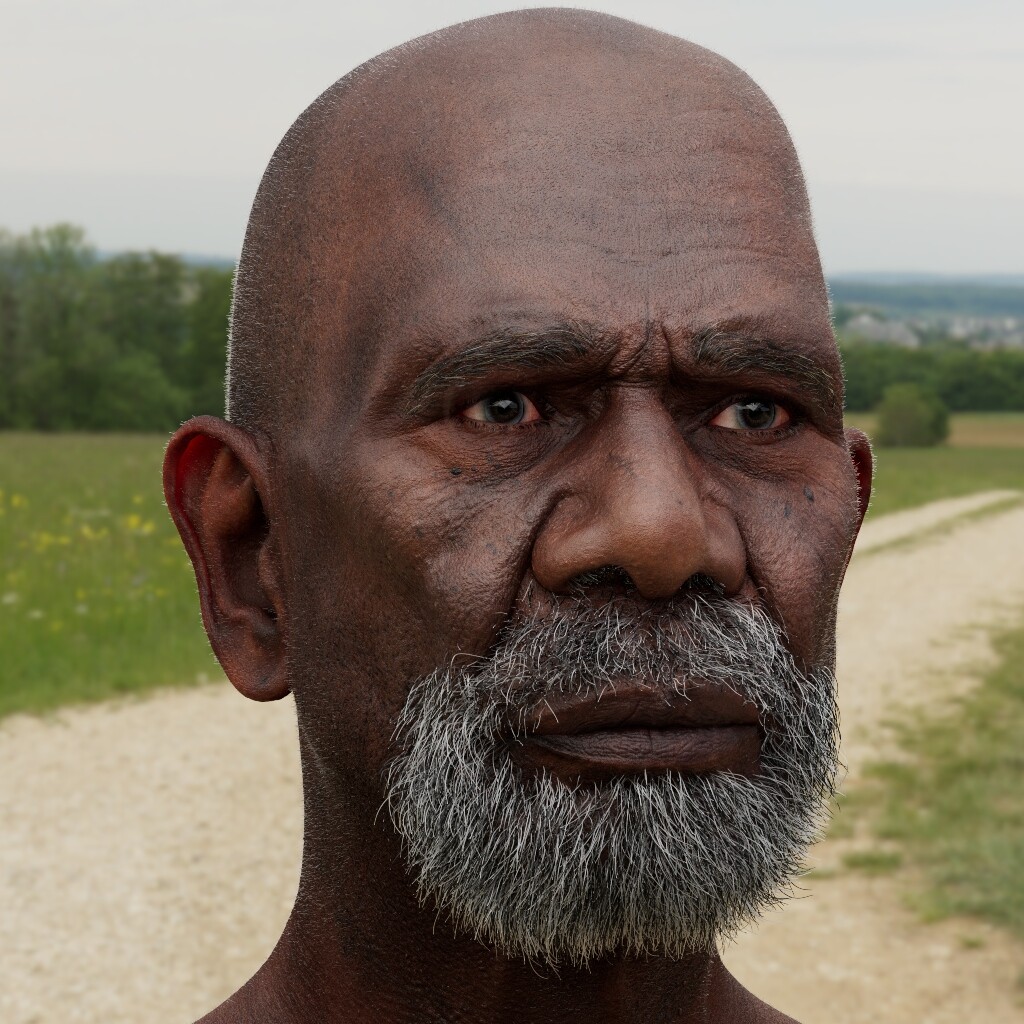 ArtStation - David Gulpilil (WIP)