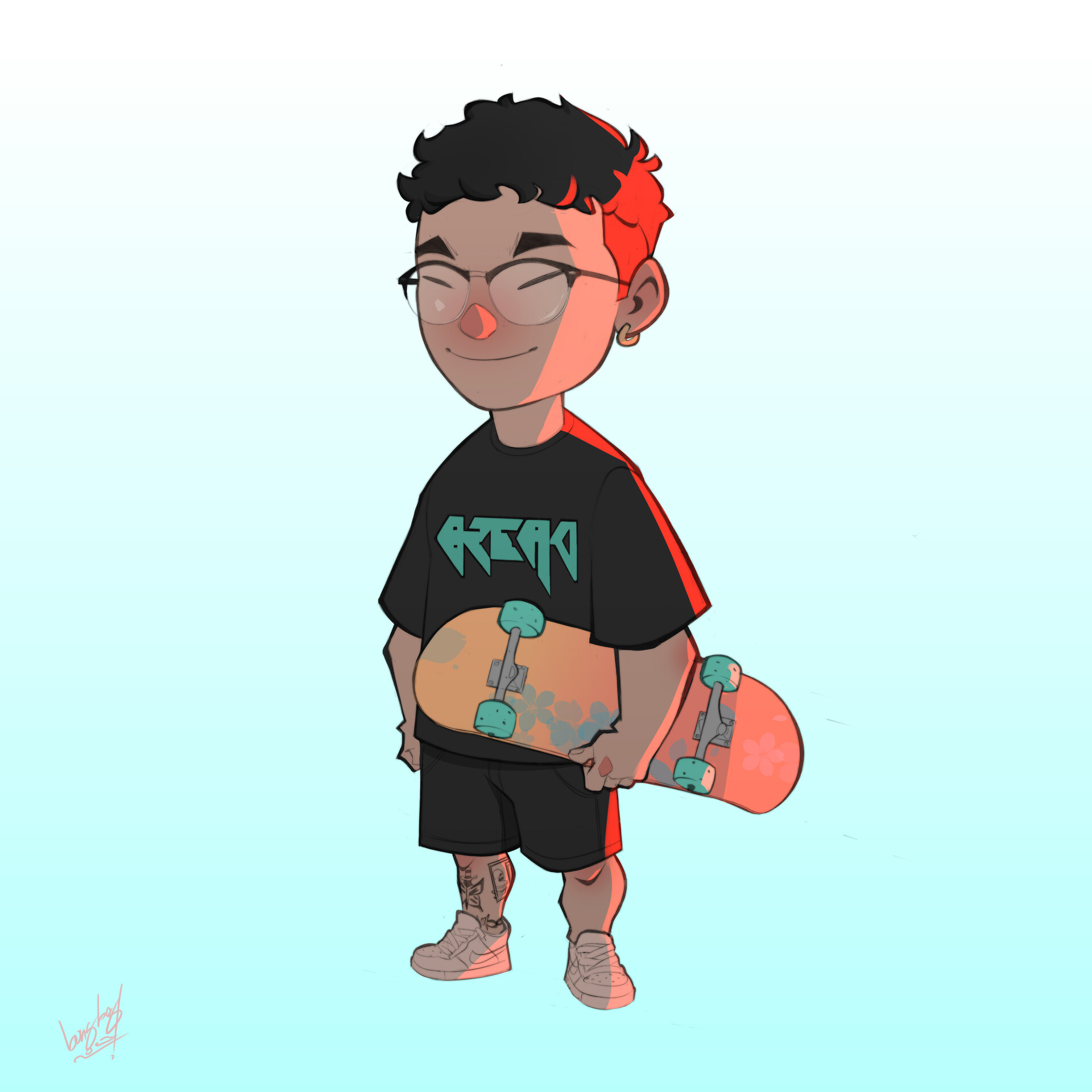 ArtStation - Bread chibi