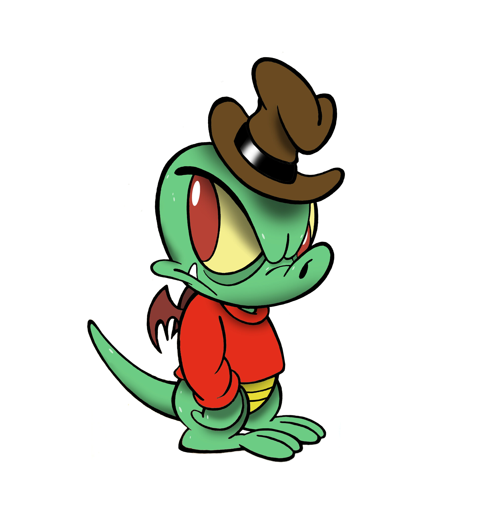 ArtStation - Tough Dragon Kid