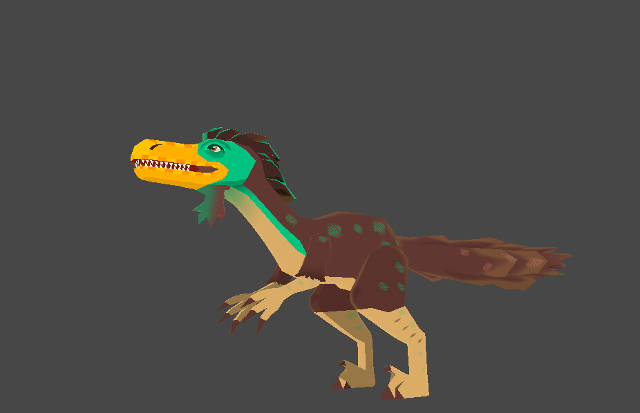 Jung Yoon - 3D Dino - Dromaeosaurus