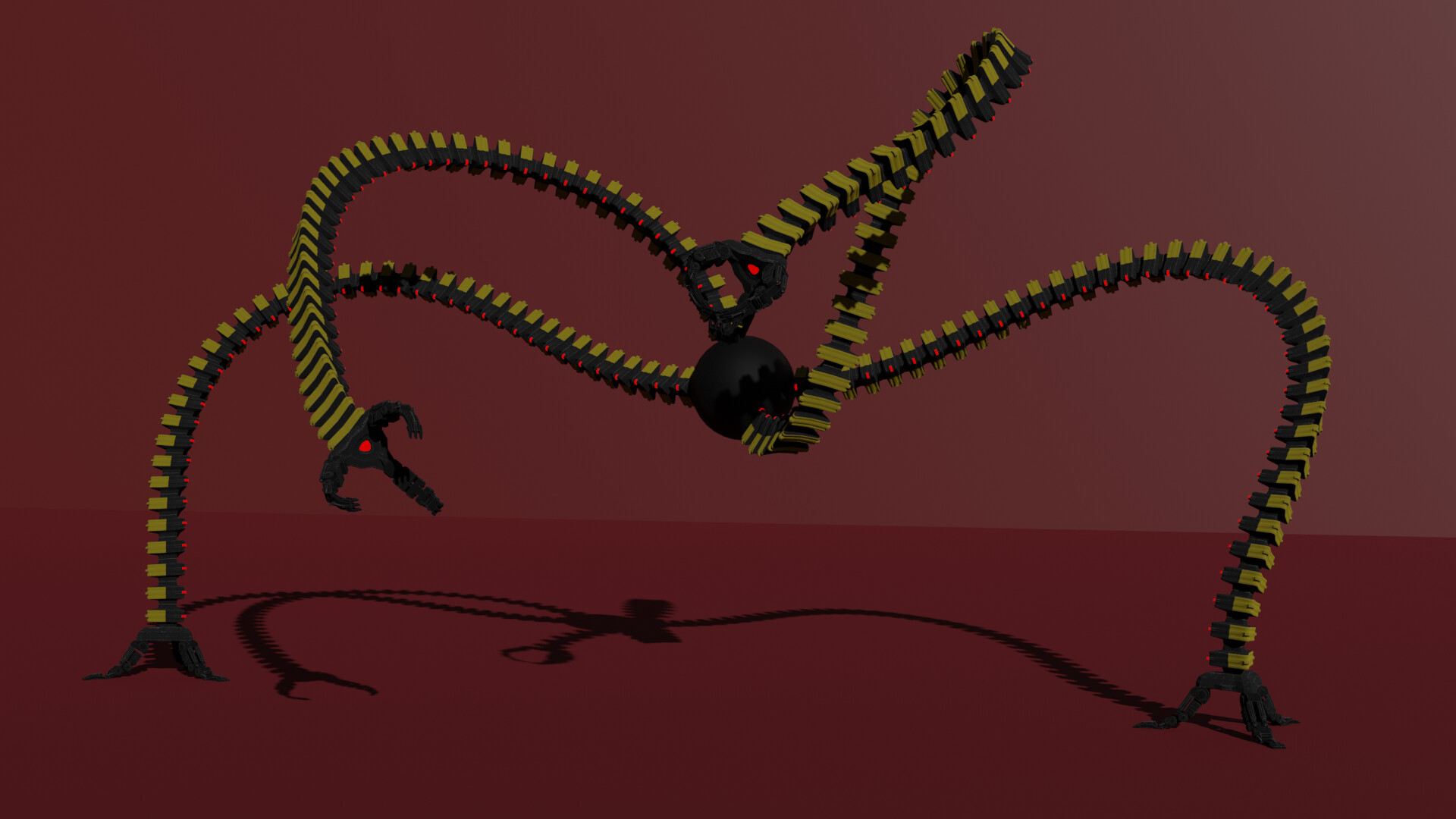 how to make doctor octopus arms