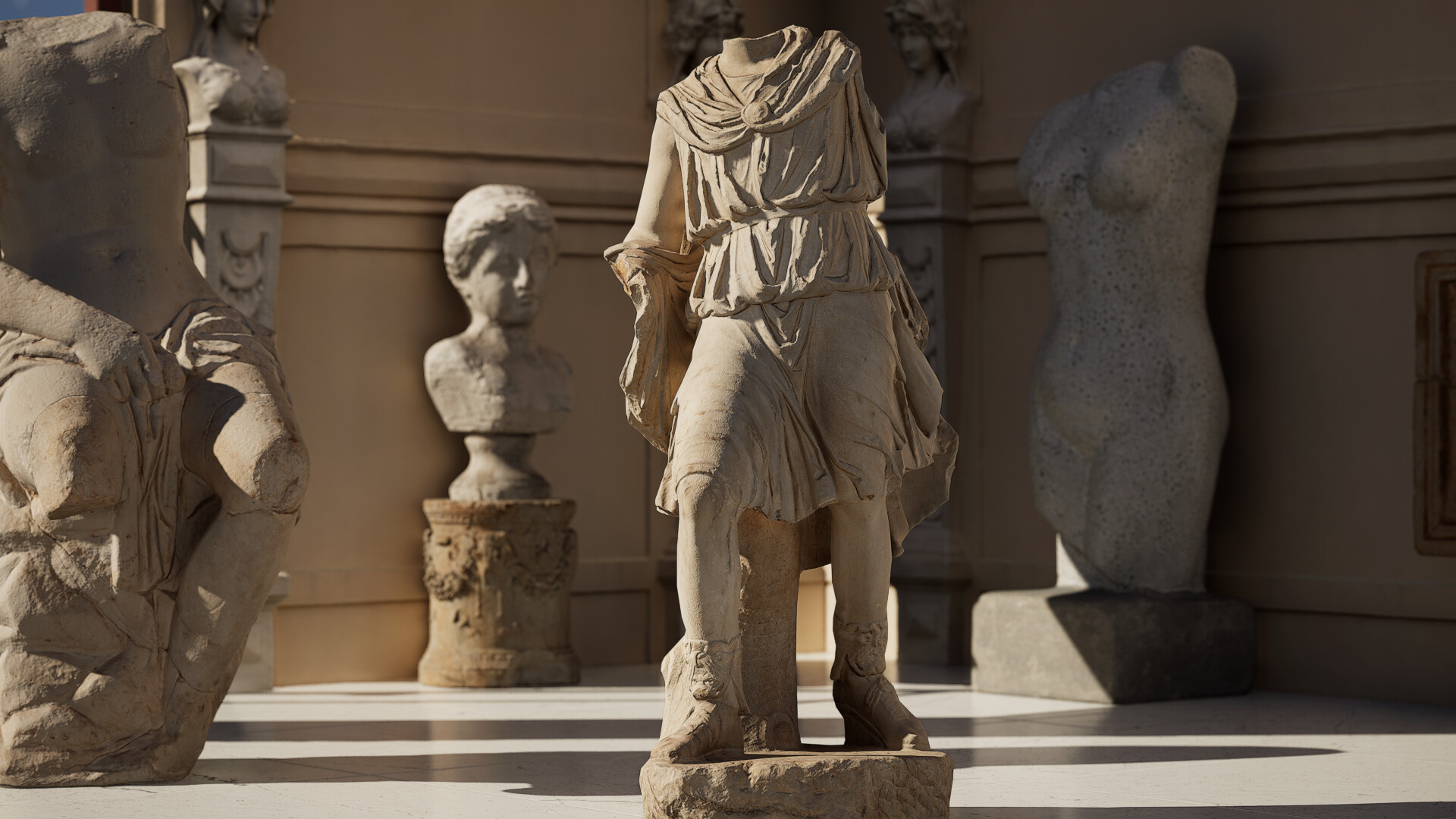 ArtStation - Unreal Engine 5 Museum Render