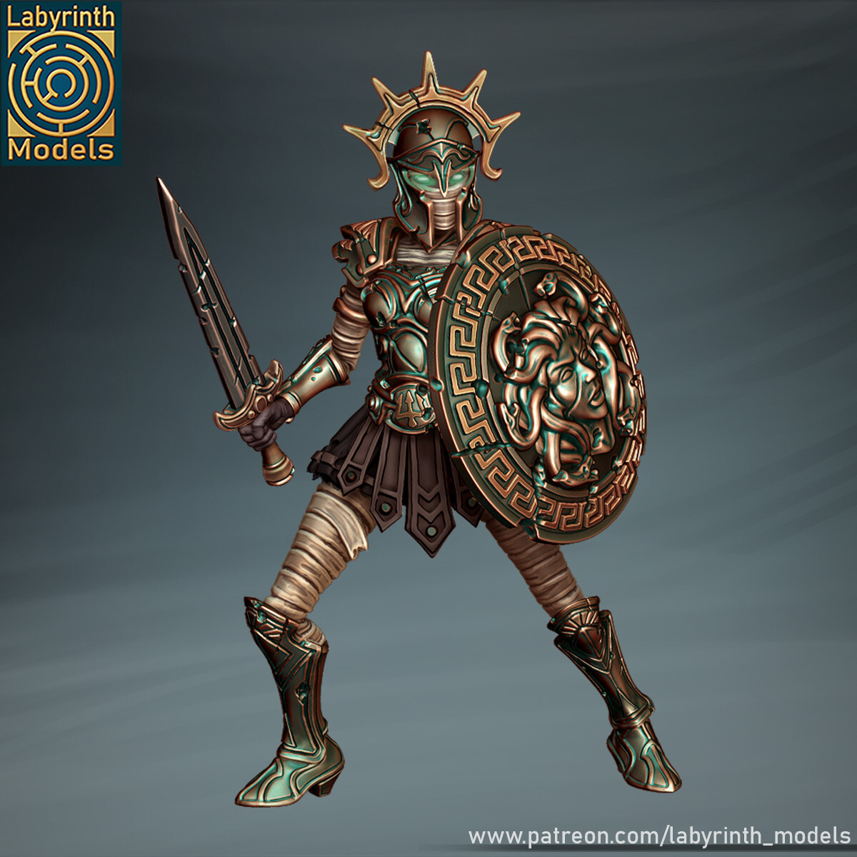 Labyrinth Models - Daughters of Persephone