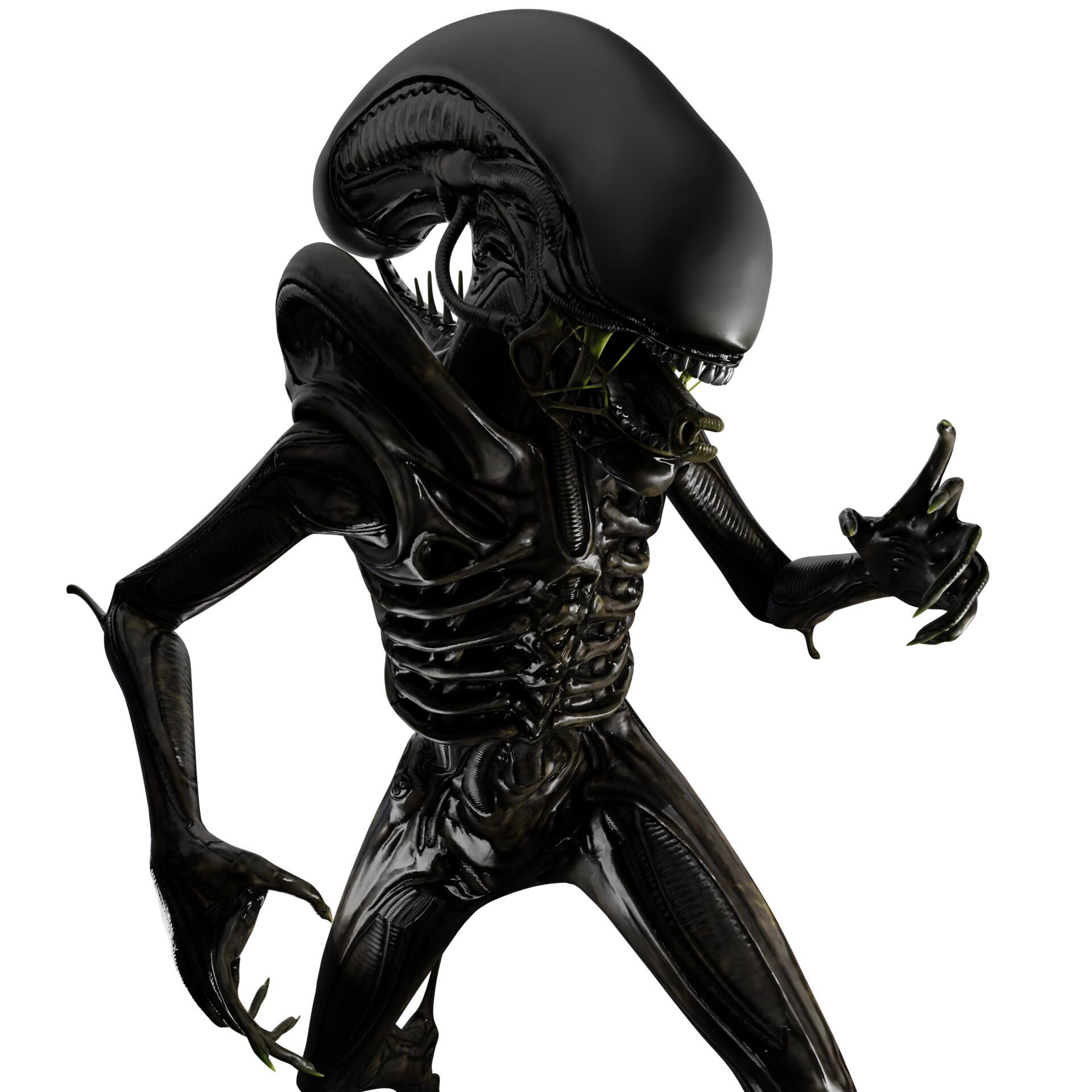 alien isolation alien png