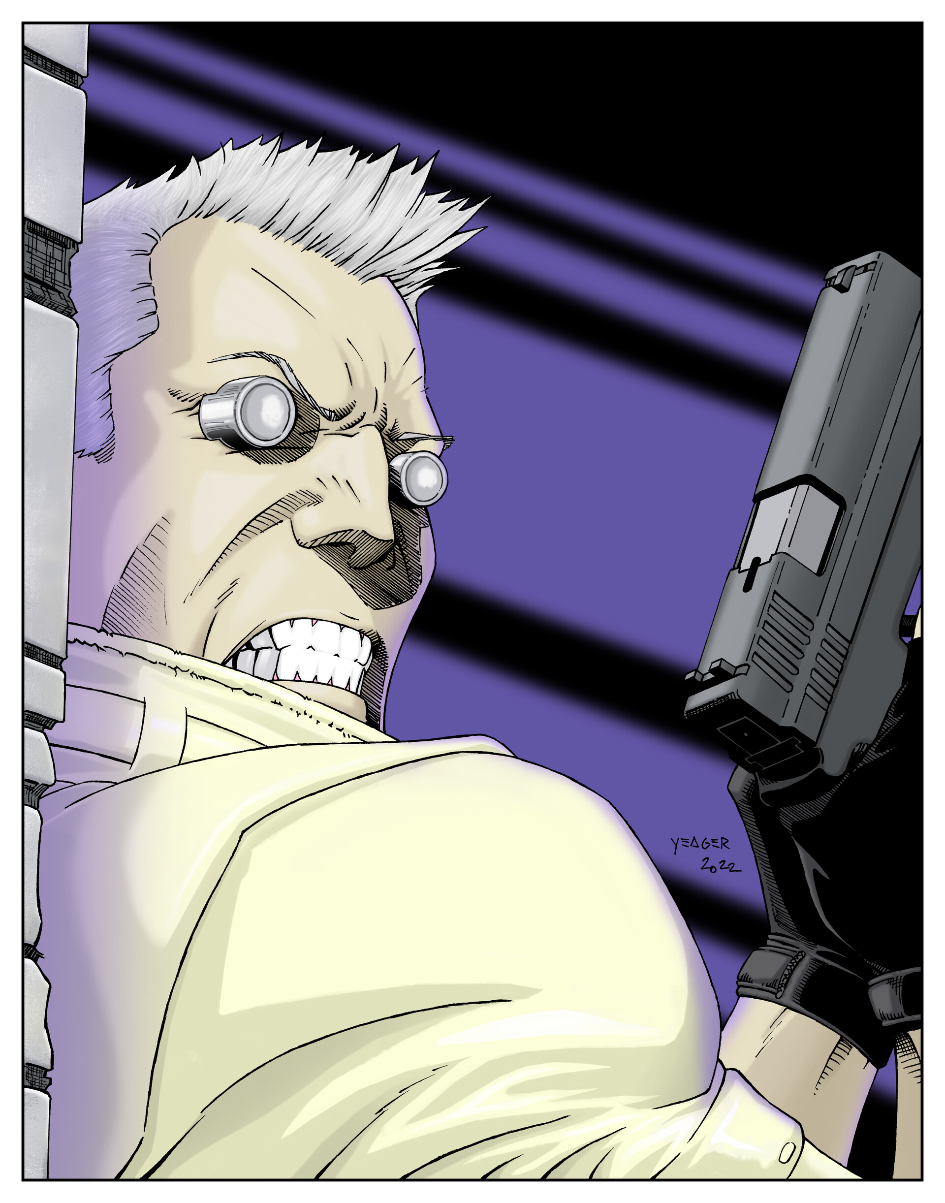 ArtStation - Ghost in the Shell - Batou (2022)