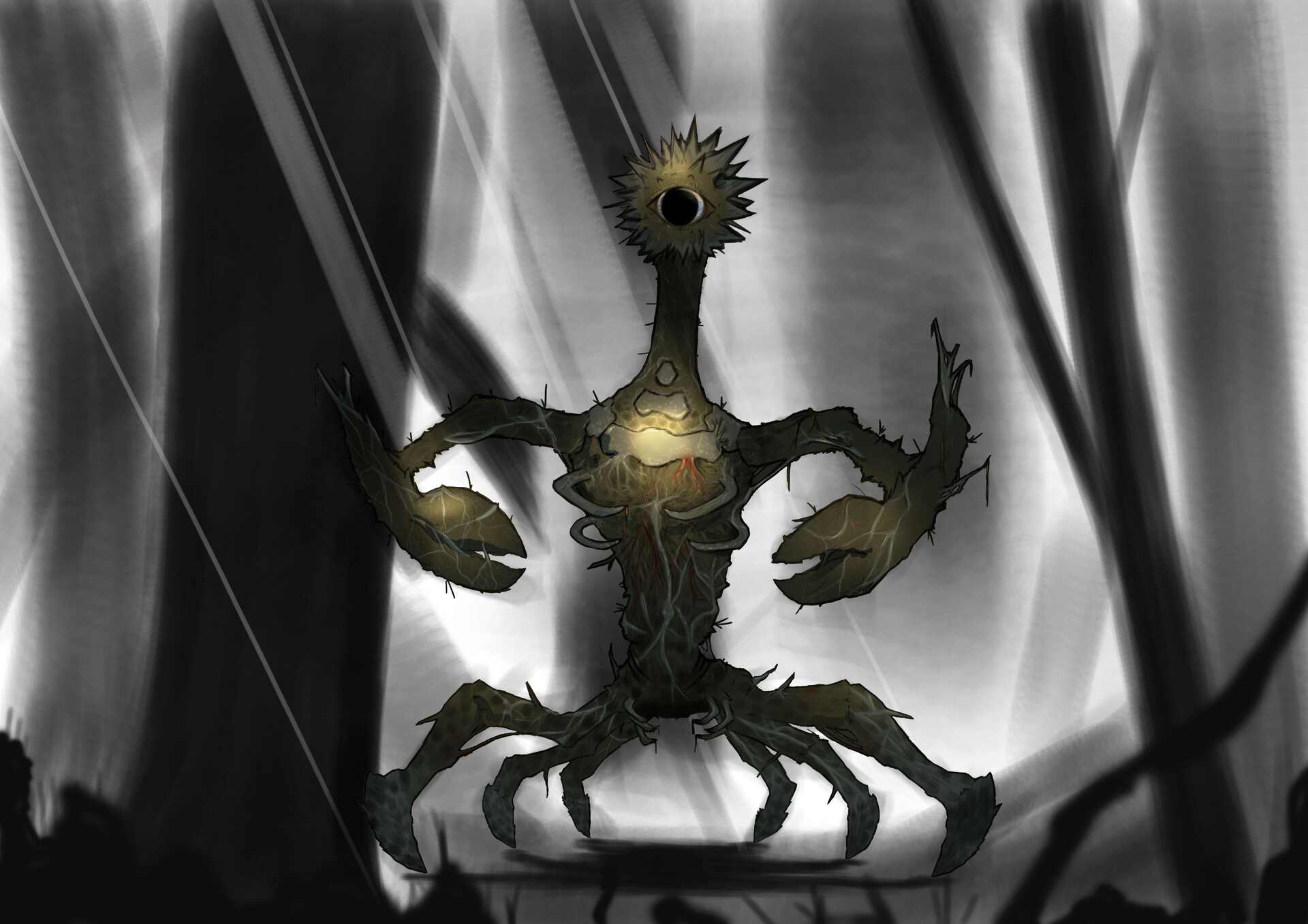 ArtStation - one eye creature