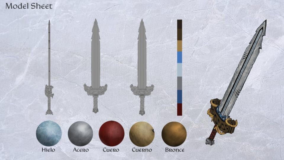 Luis Wever - Sword For Atreus (Loky) GOW inspired prop design