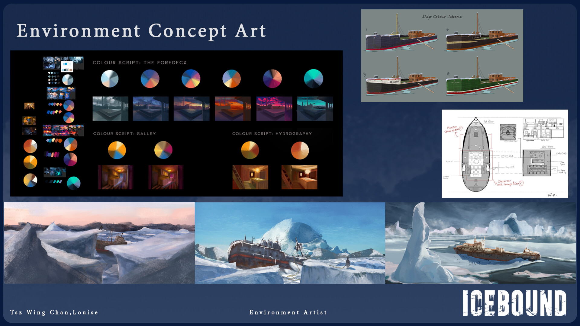 Louise Chan - Icebound - Uni Project Game Trailer