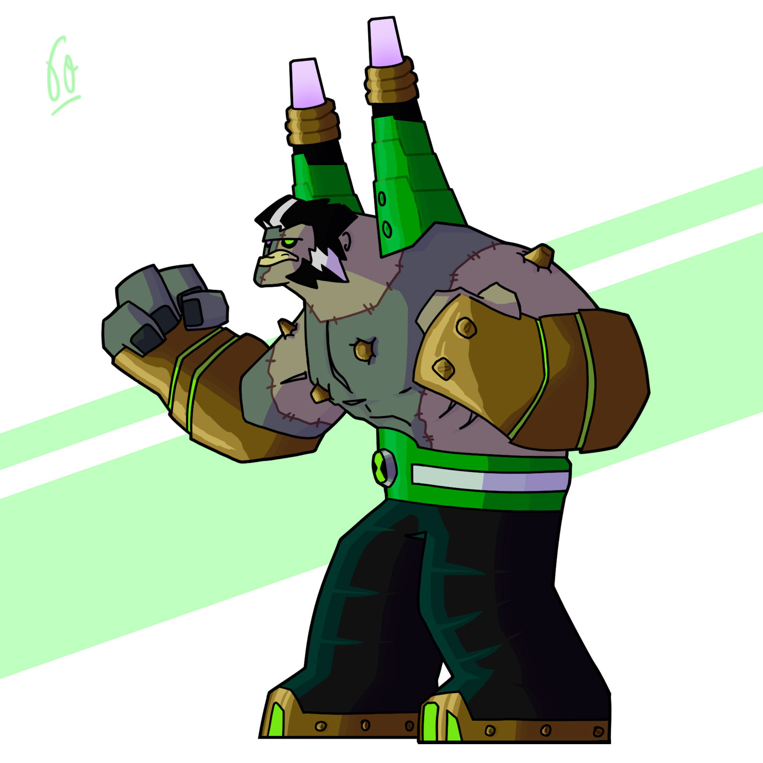 Ben 10 Omniverse Frankenstrike Toy