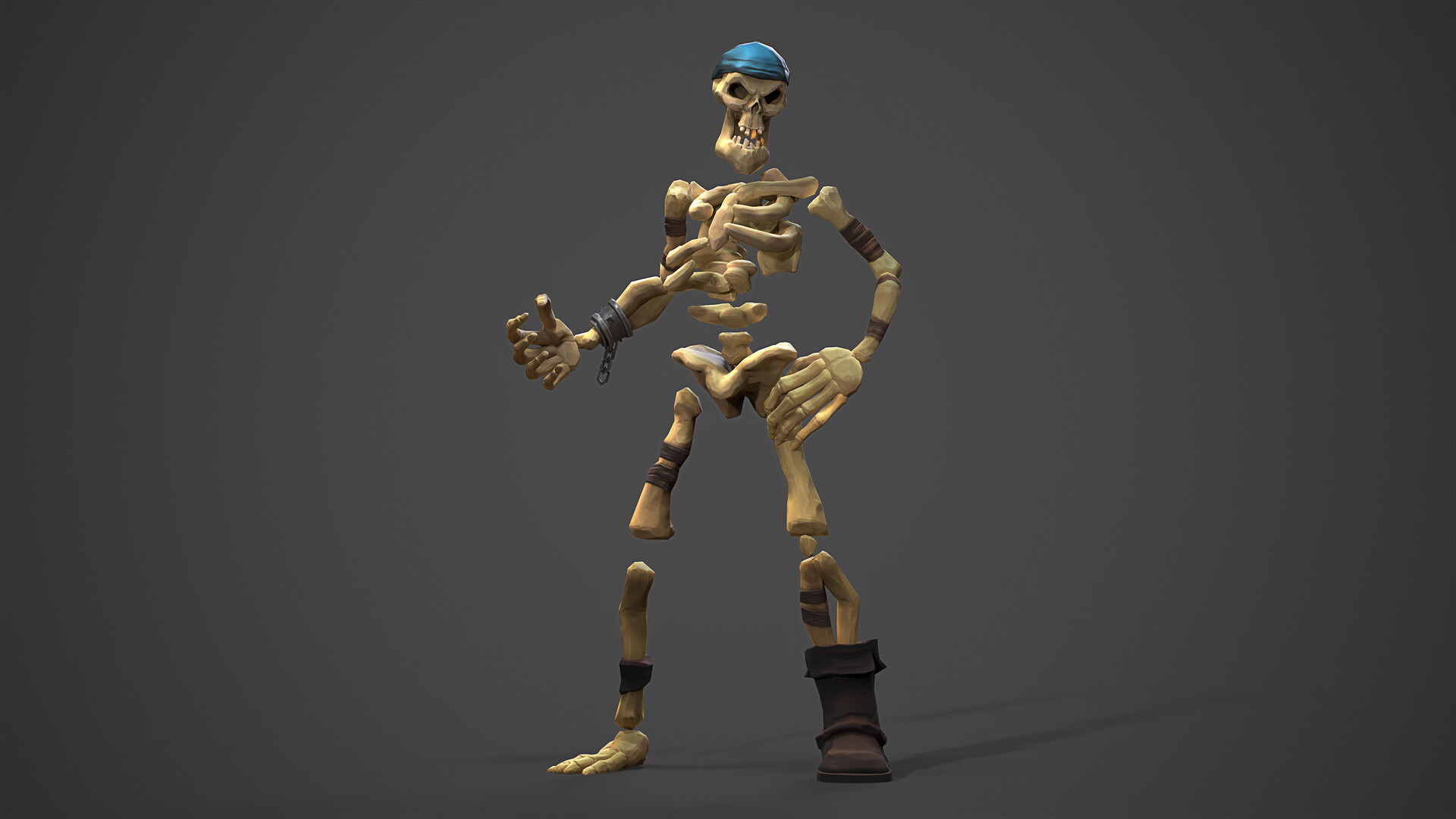 ArtStation - Skeleton - Dead Pirate