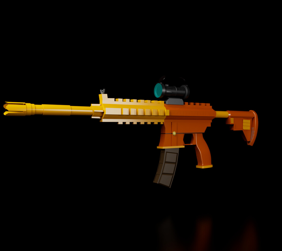 ArtStation - M416 Gun Model