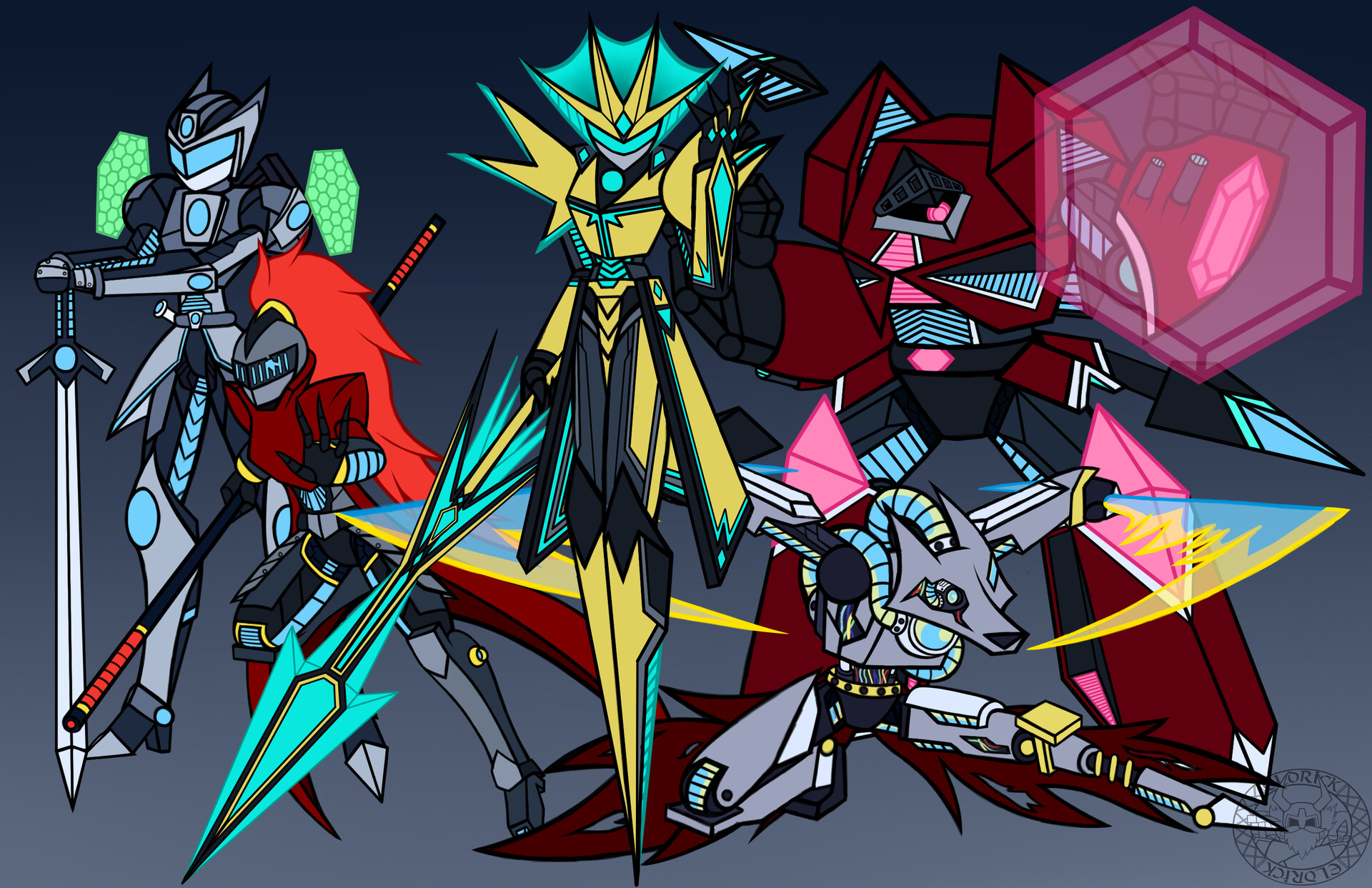 ArtStation - KNIGHTS OF THE ROUND TABLE