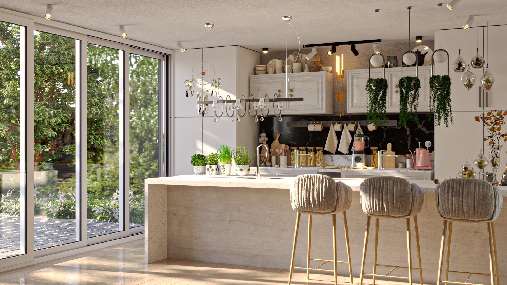 ArtStation - Modern Kitchen Design