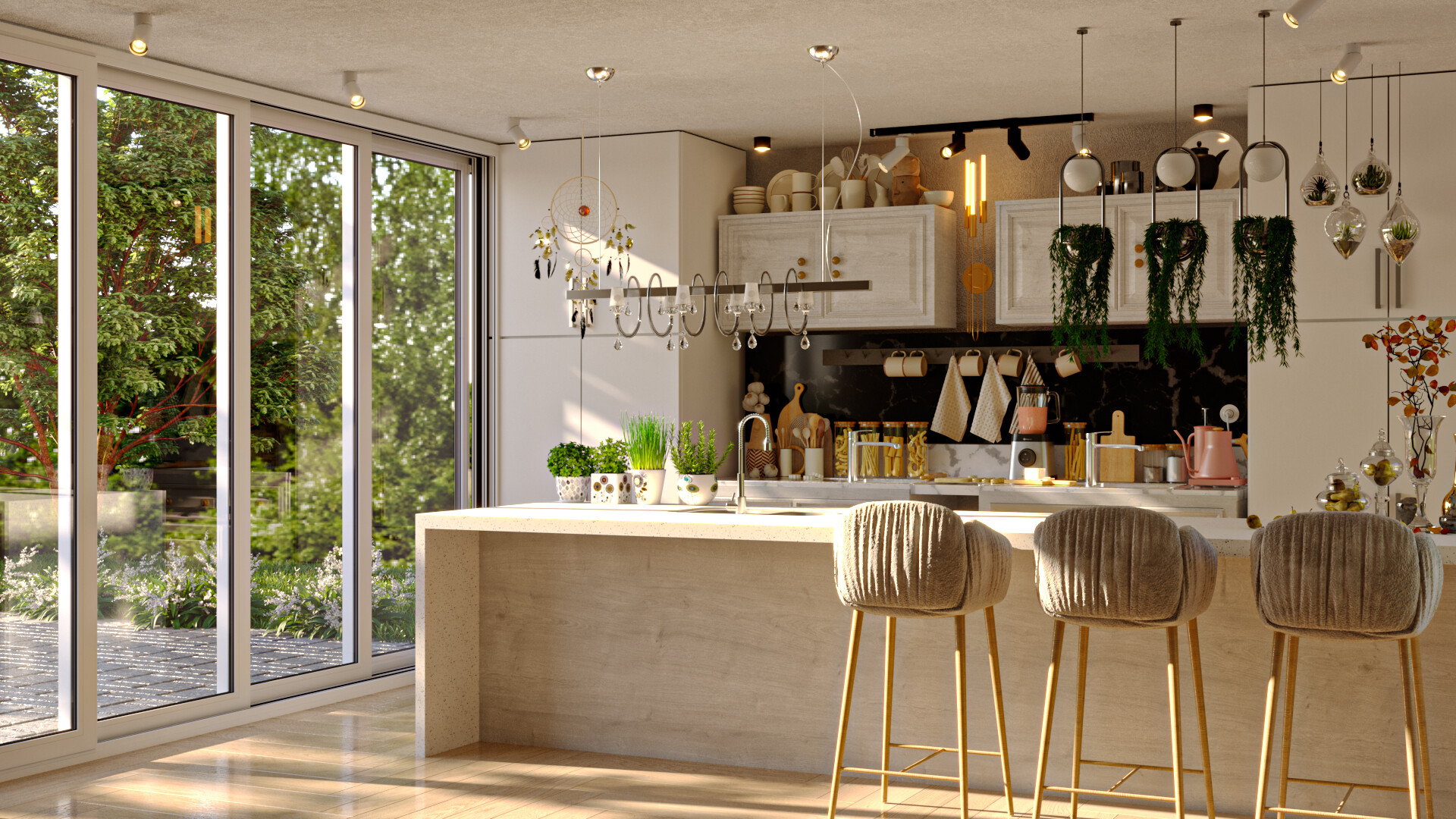 ArtStation - Modern Kitchen Design